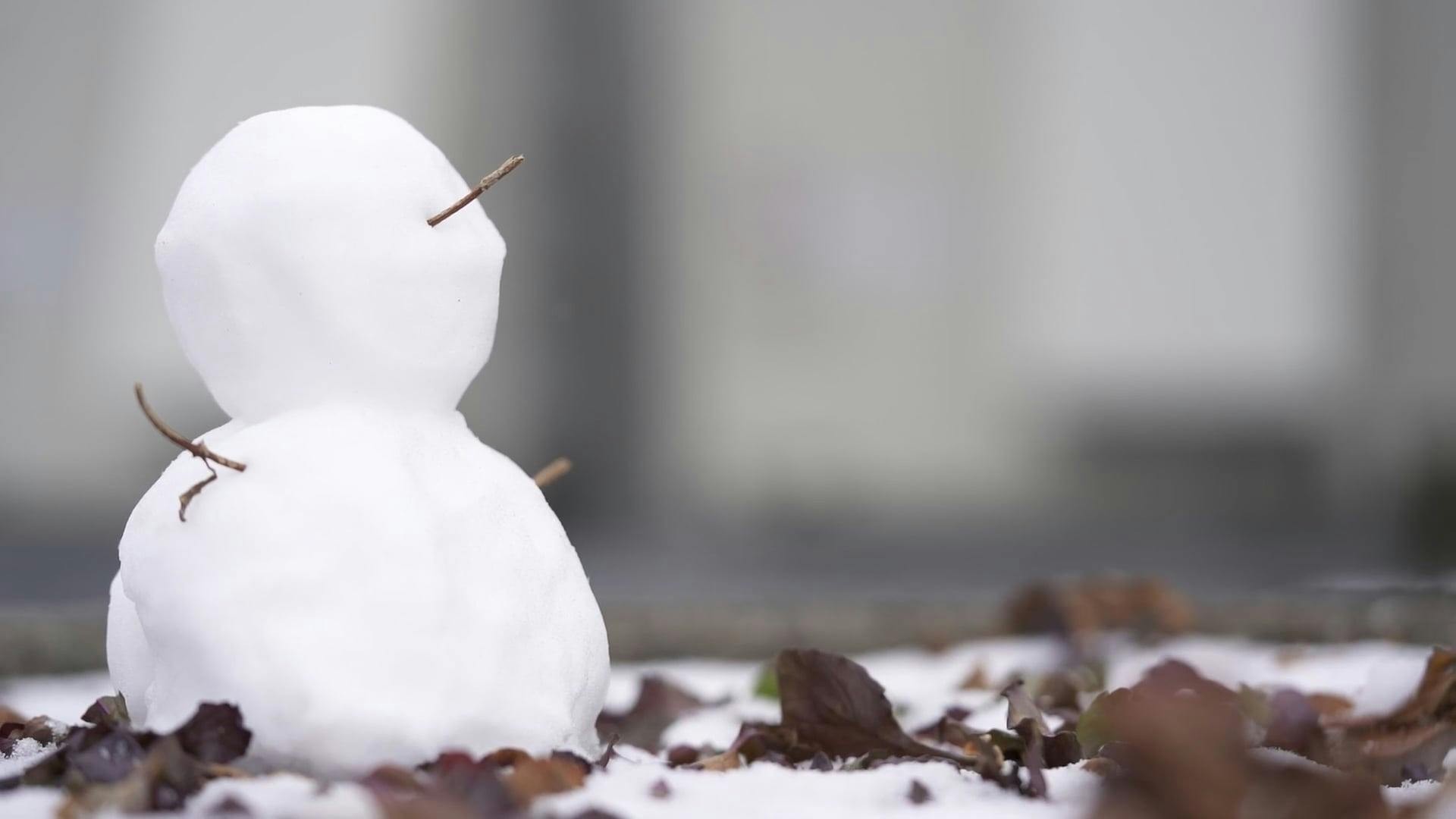 Close up on Small Snowman Free Stock Video Footage, Royalty-Free 4K ...