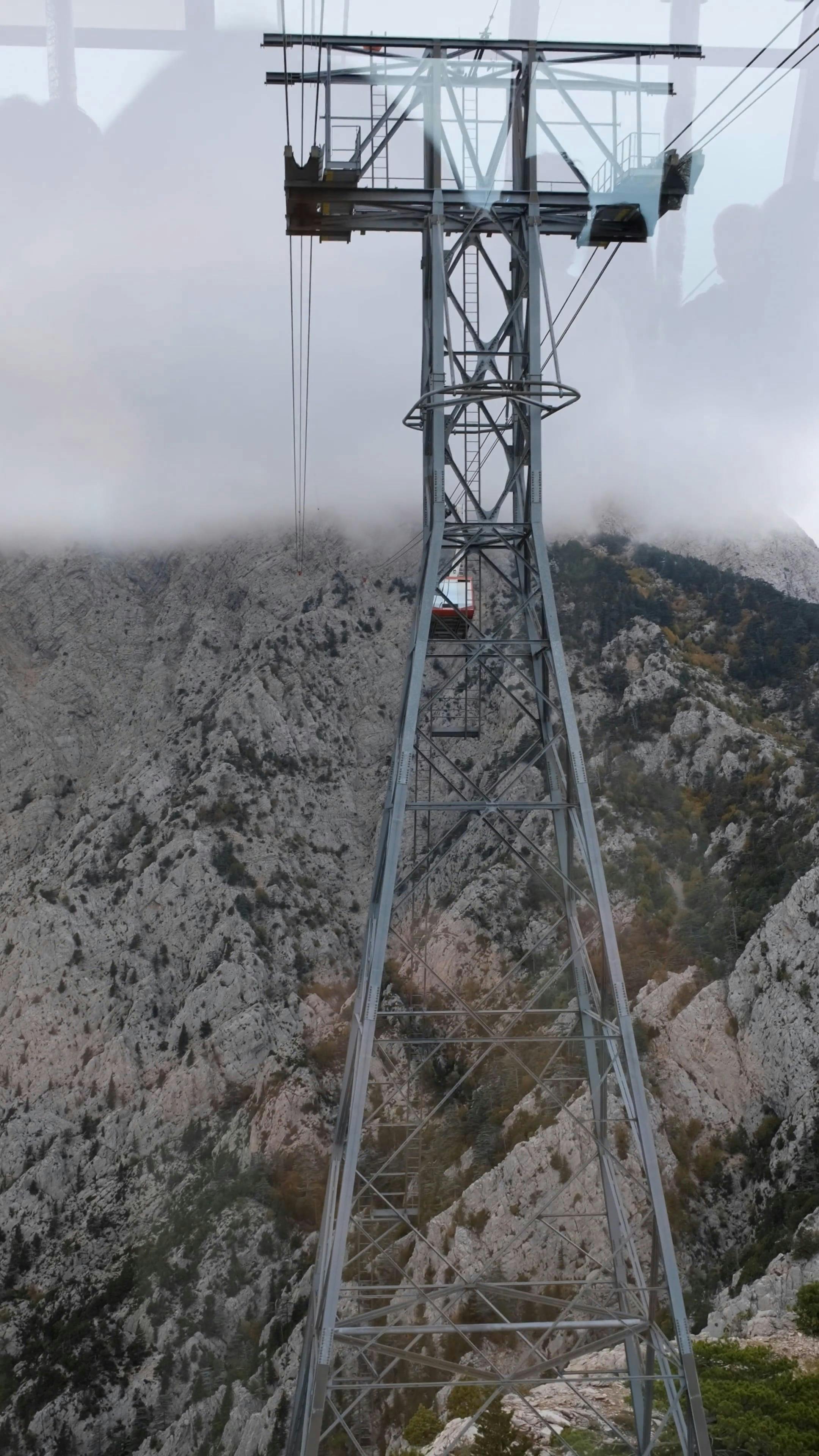 Riding a Cable Car · Free Stock Video