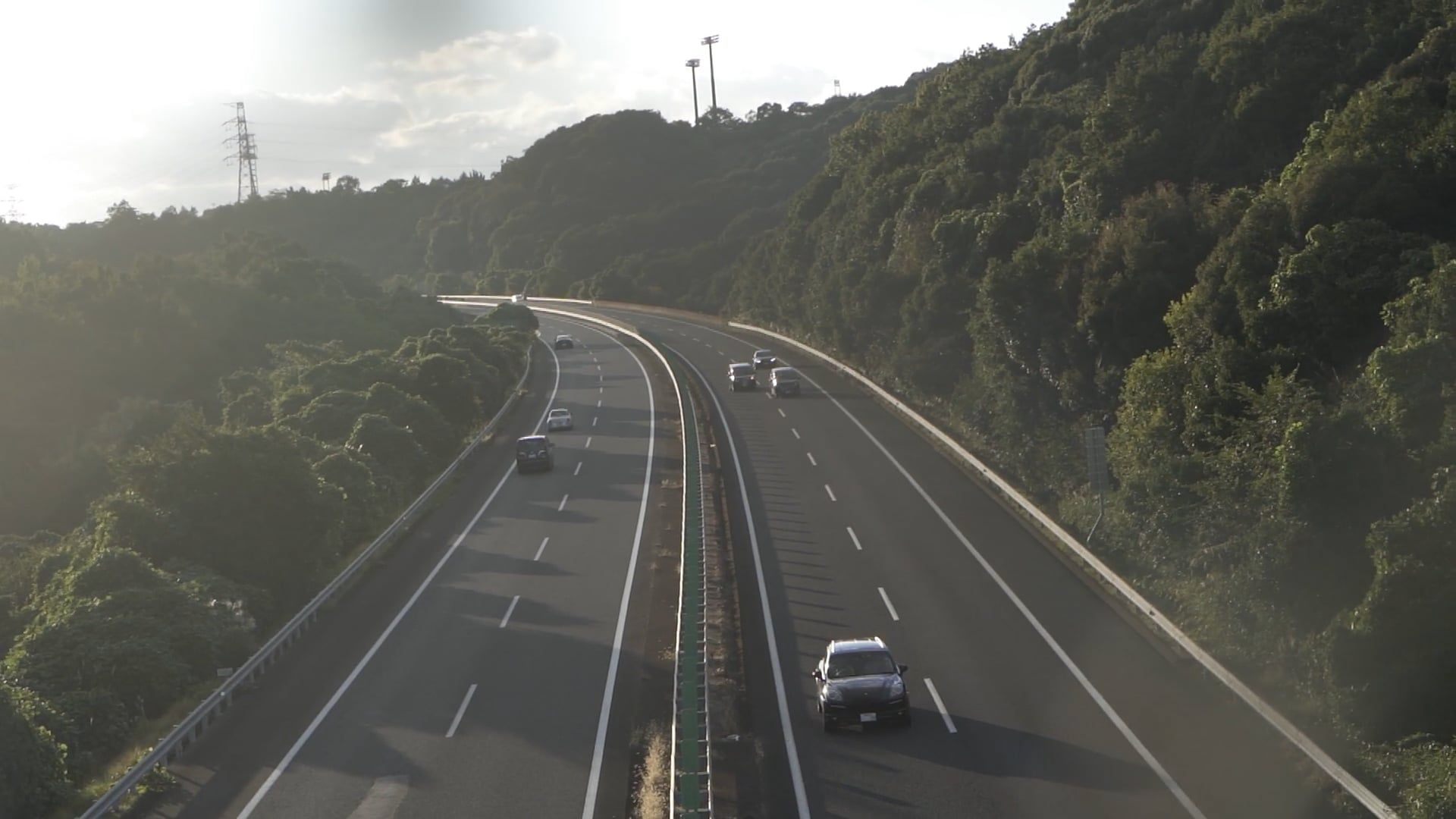 Slow Motion Traffic on Highway Free Stock Video Footage, Royalty-Free ...