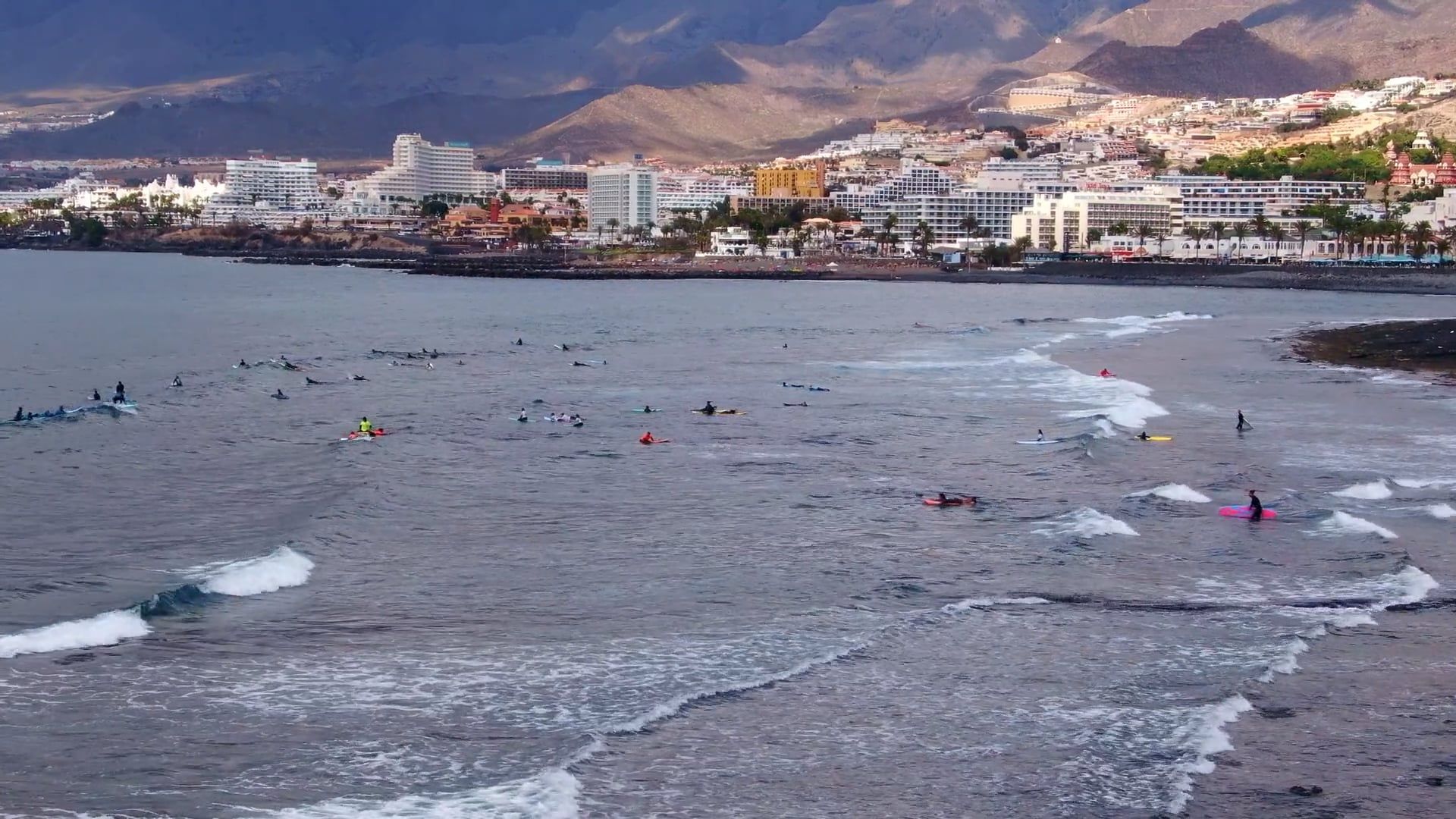 People doing Surfing on Beach Free Stock Video Footage, Royalty-Free 4K ...