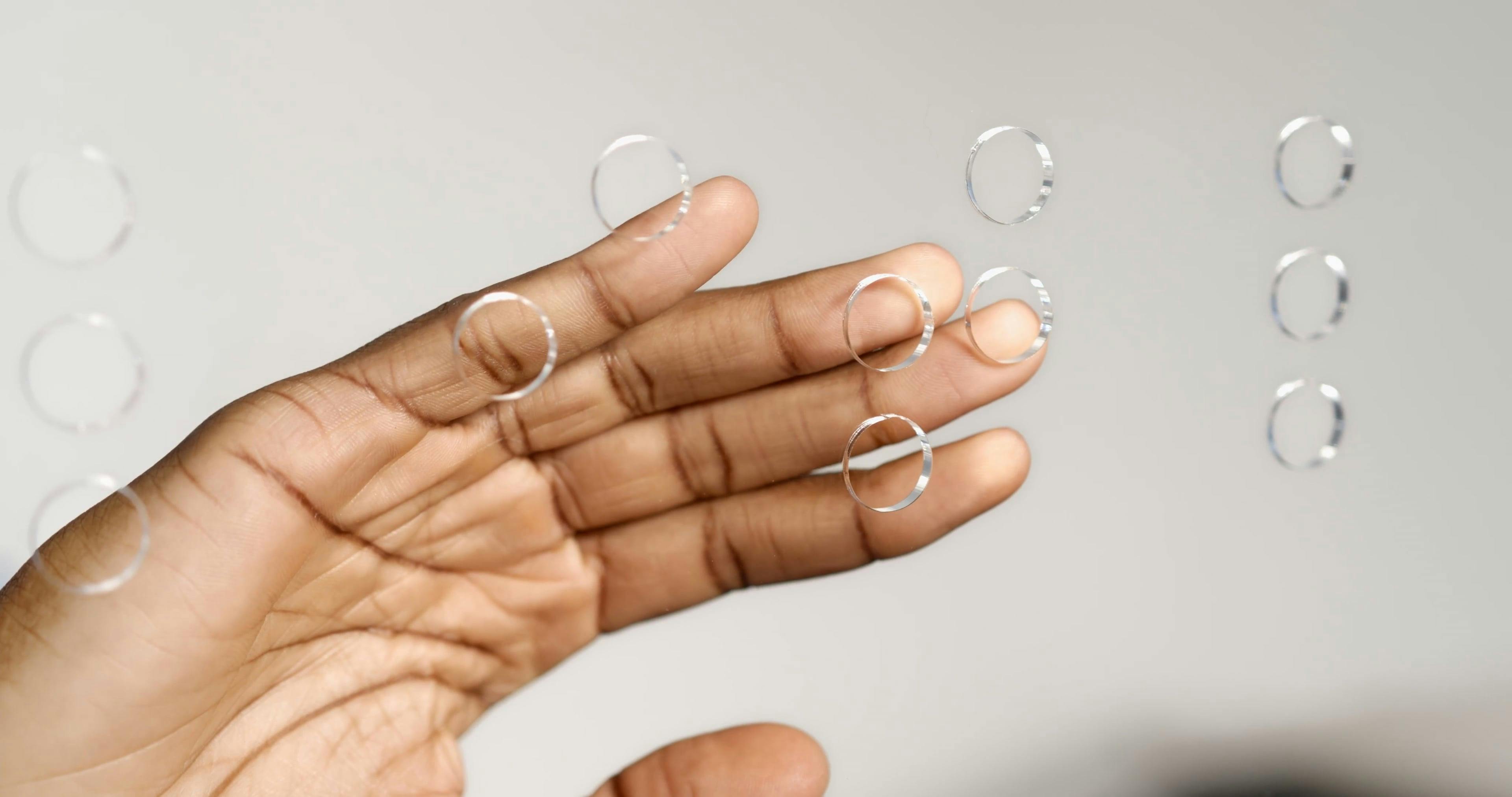 A Blind Man Touching the Glass Free Stock Video Footage, Royalty-Free ...