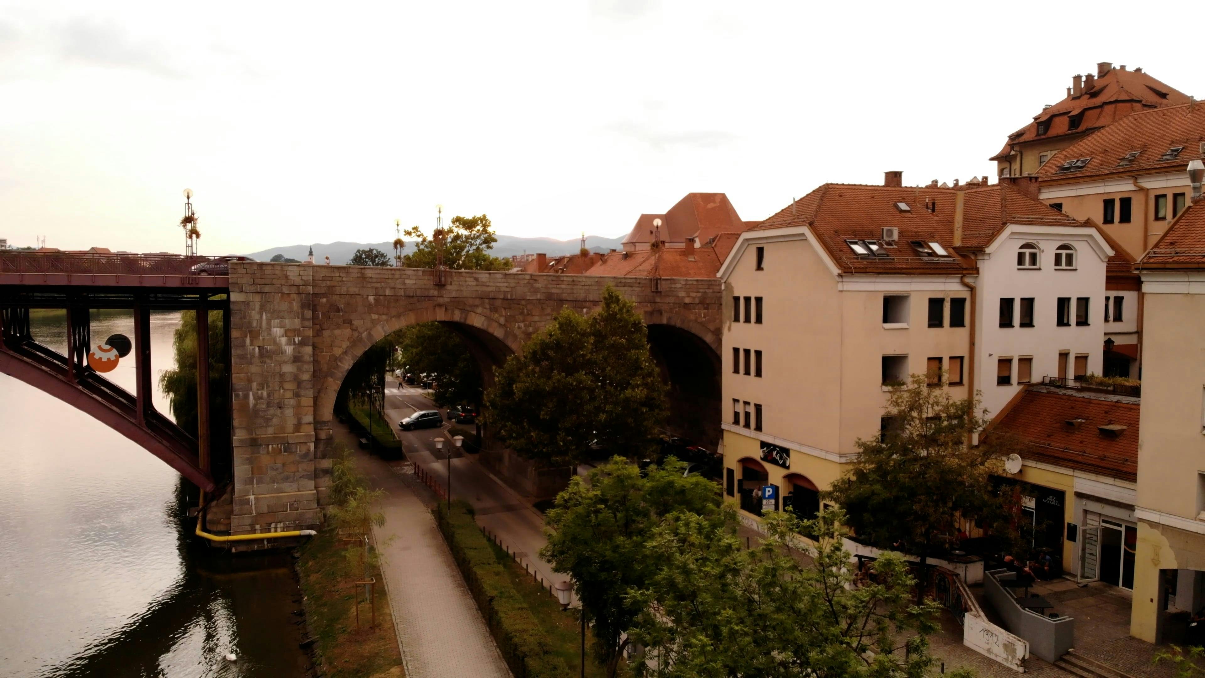 High Angle Shot of a City · Free Stock Video