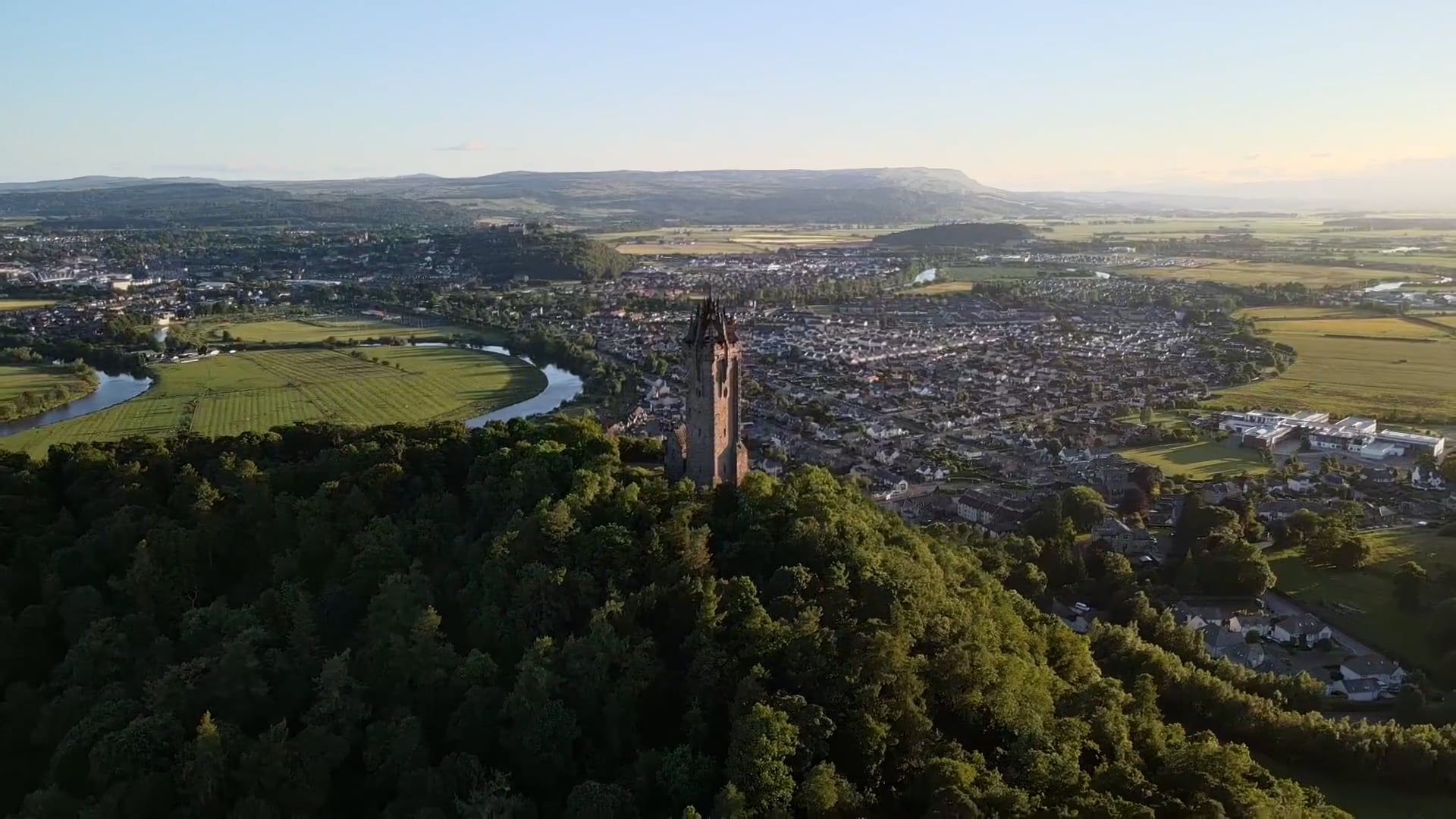 Tower and Trees on Hill Free Stock Video Footage, Royalty-Free 4K & HD ...