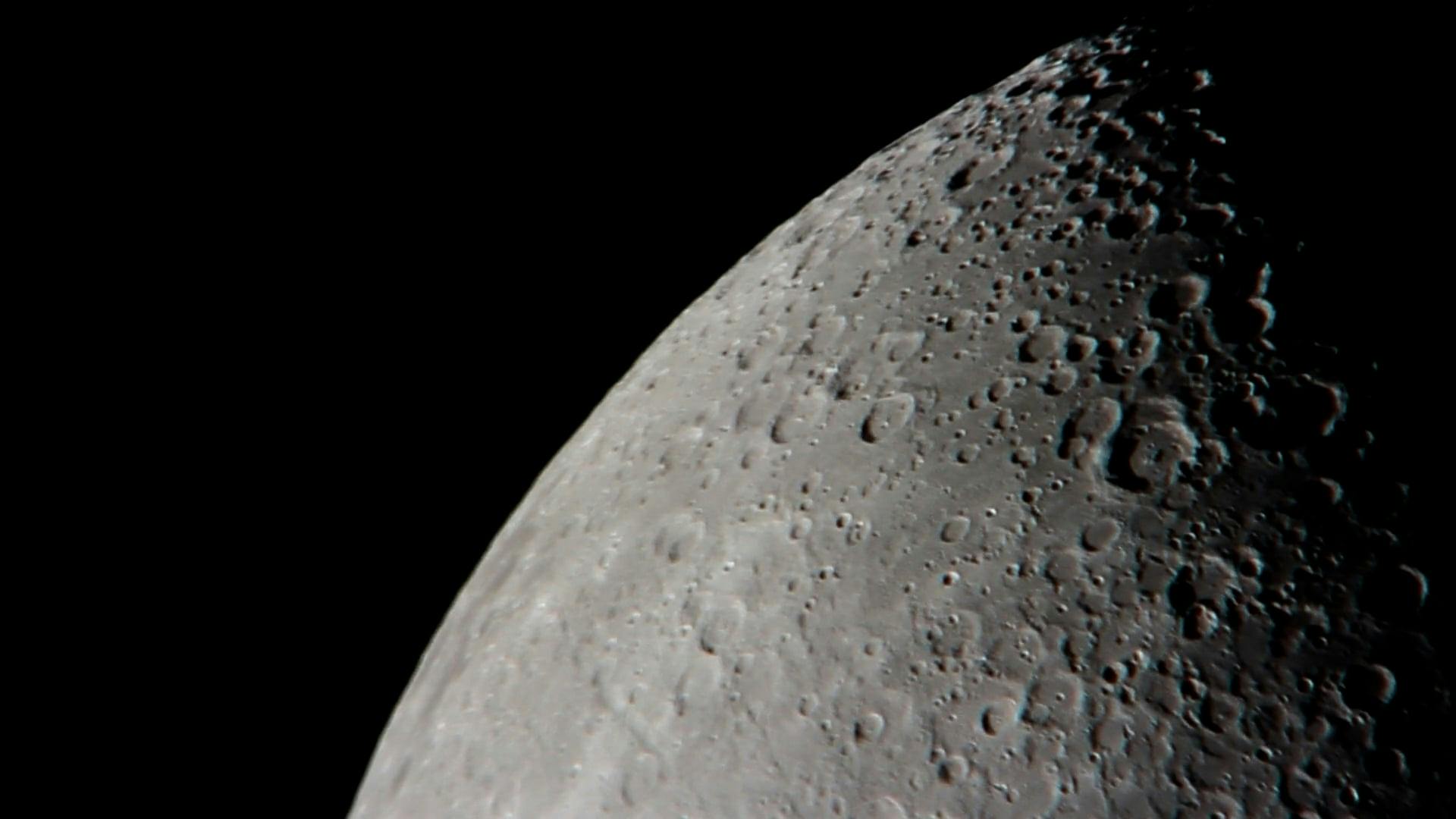 Close-up of Gray Moon Surface Free Stock Video Footage, Royalty-Free 4K ...