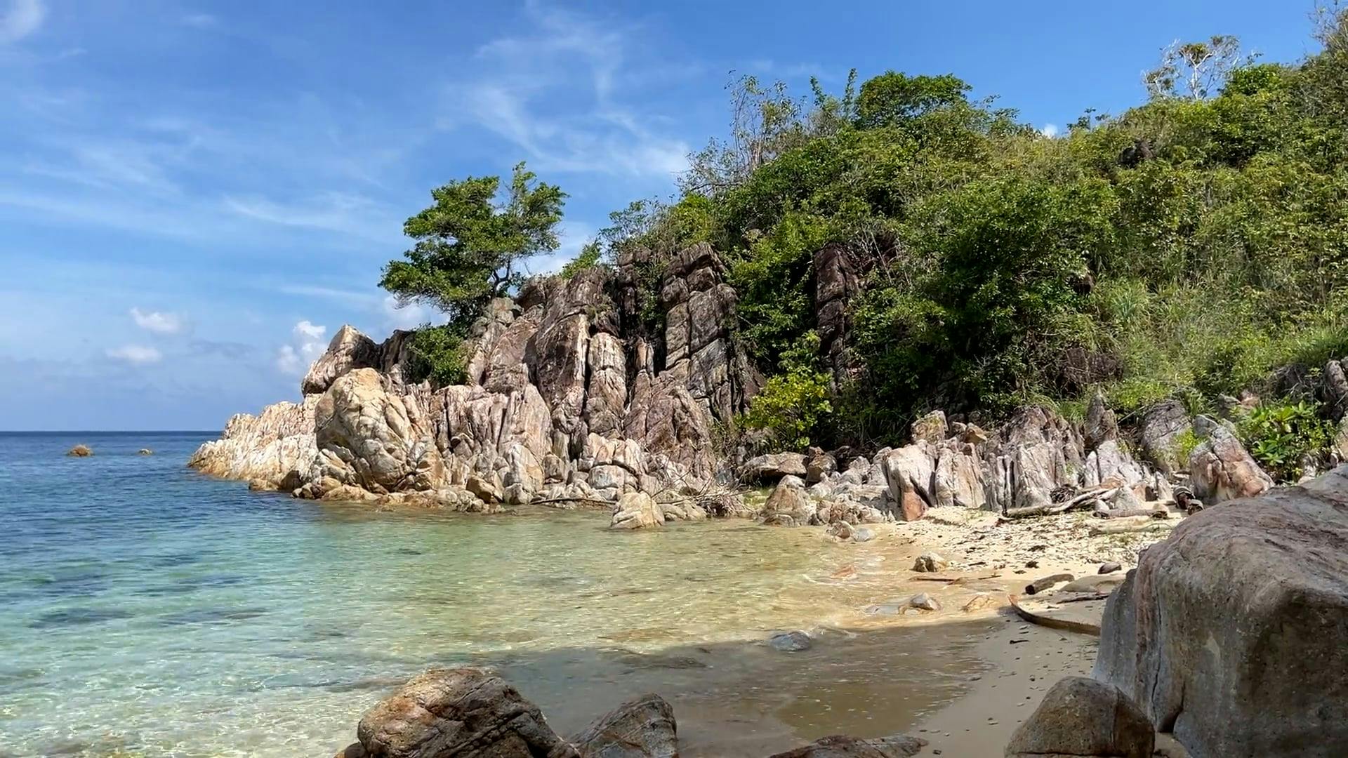 A Video Footage of Beautiful Beach Free Stock Video Footage, Royalty ...