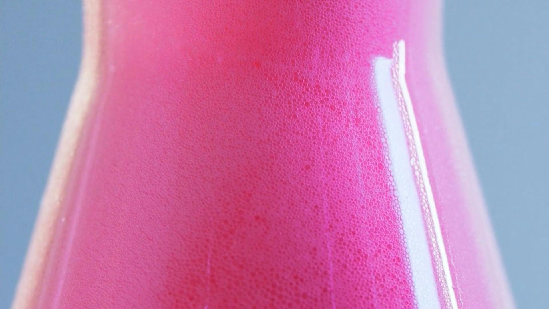 Bubbles Forming In A Liquid Experiment Free Stock Video Footage ...