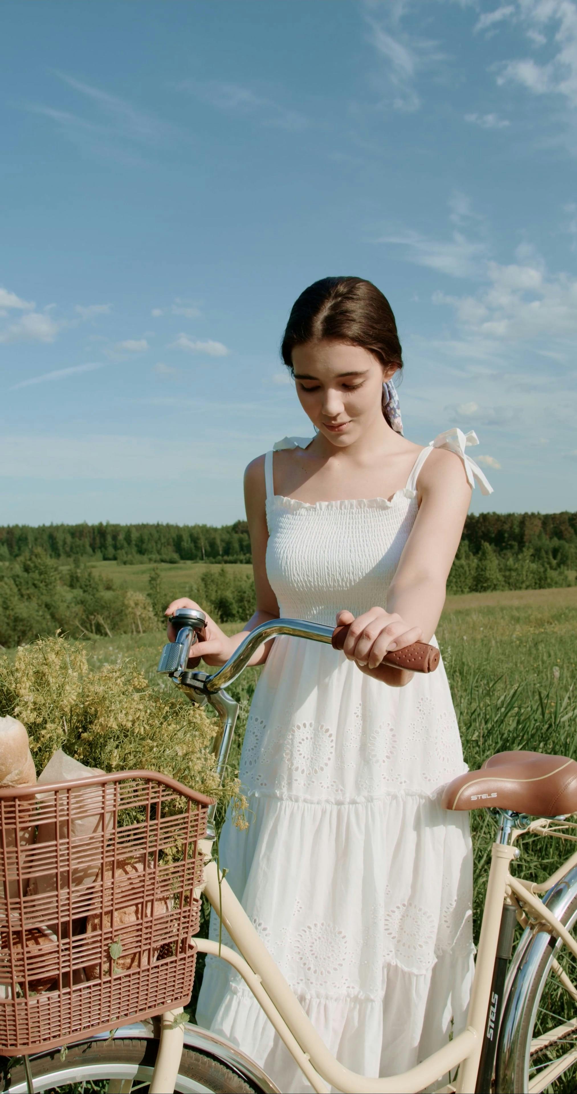 Lady And Bicycle Videos, Download The BEST Free 4k Stock Video Footage ...