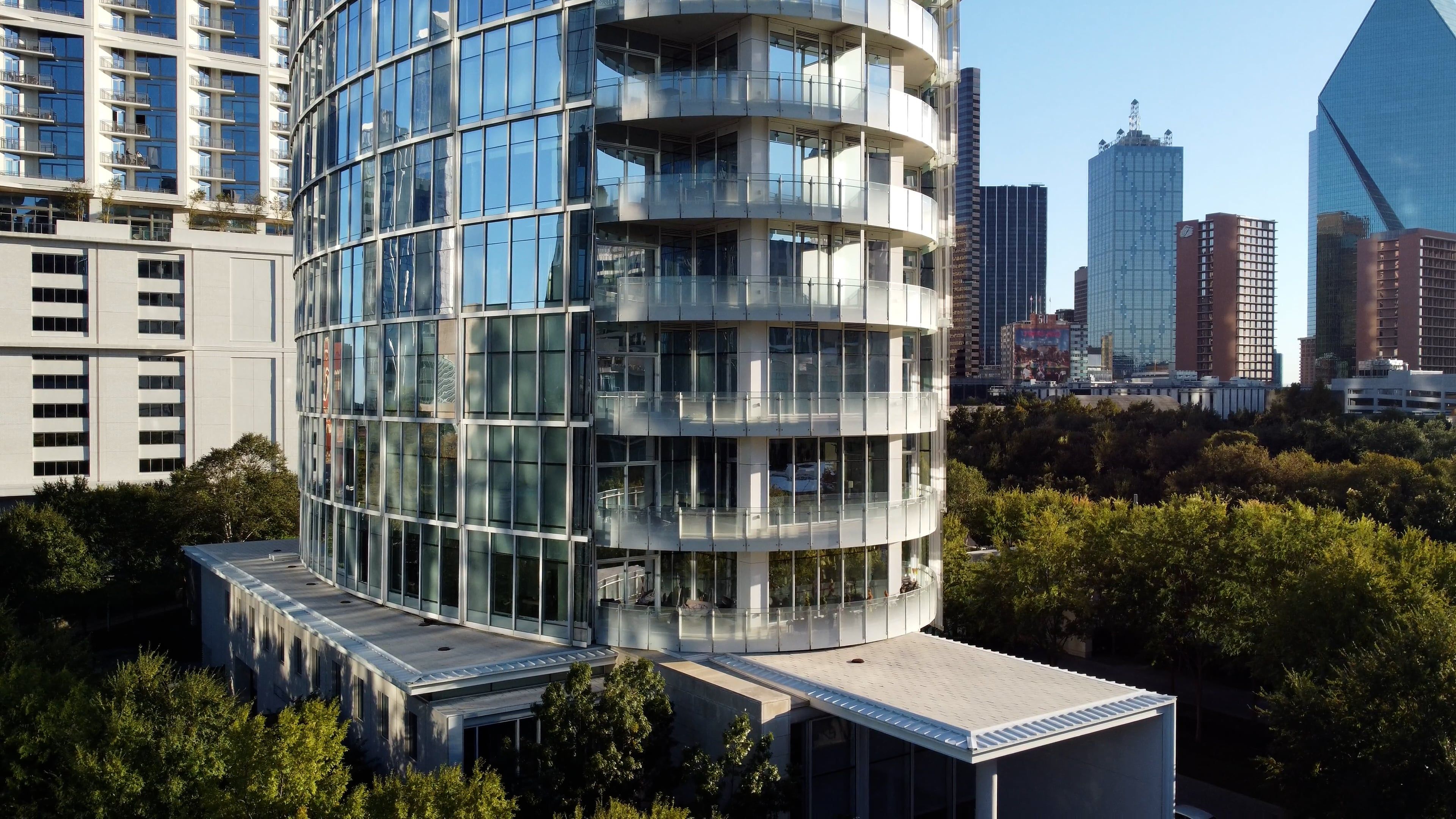 Aerial Footage of a Building Free Stock Video Footage, Royalty-Free 4K ...