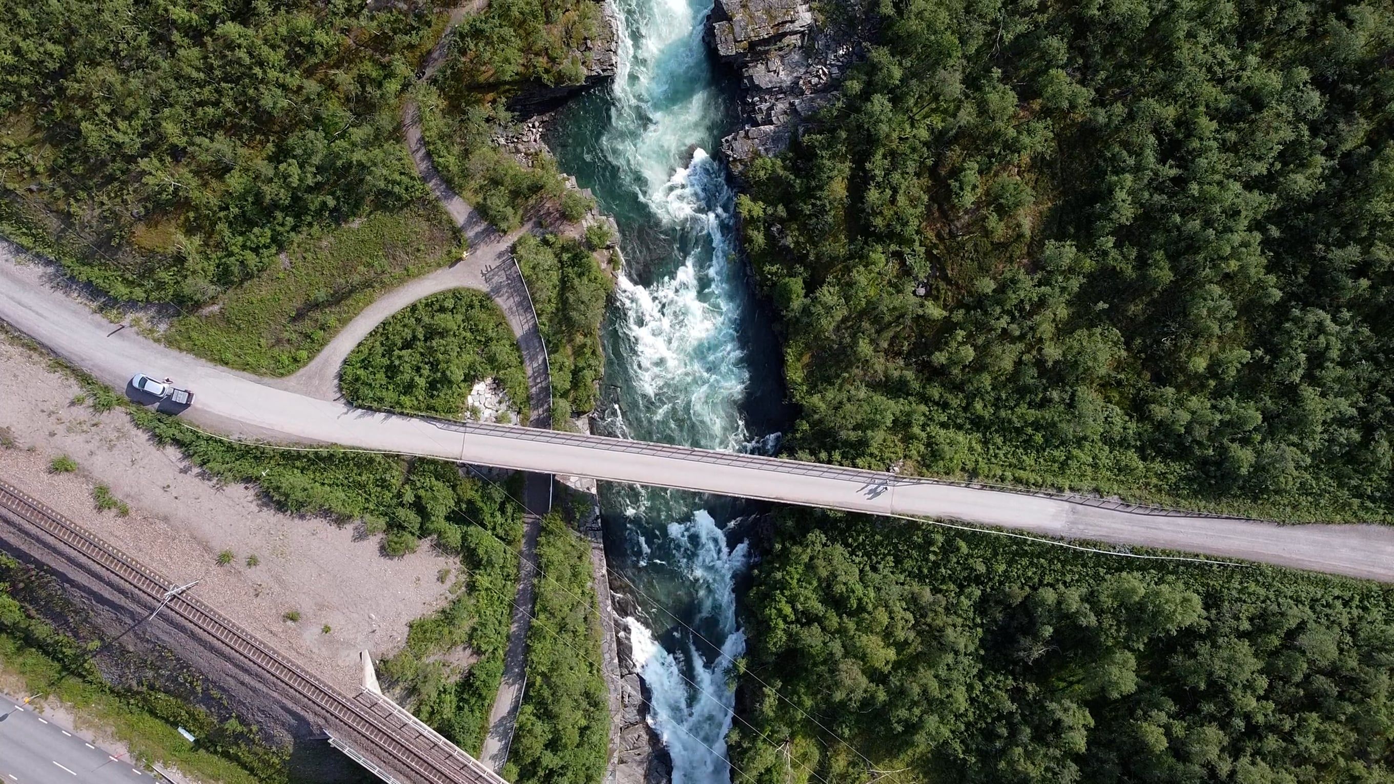 Drone Footage of a River Free Stock Video Footage, Royalty-Free 4K & HD ...