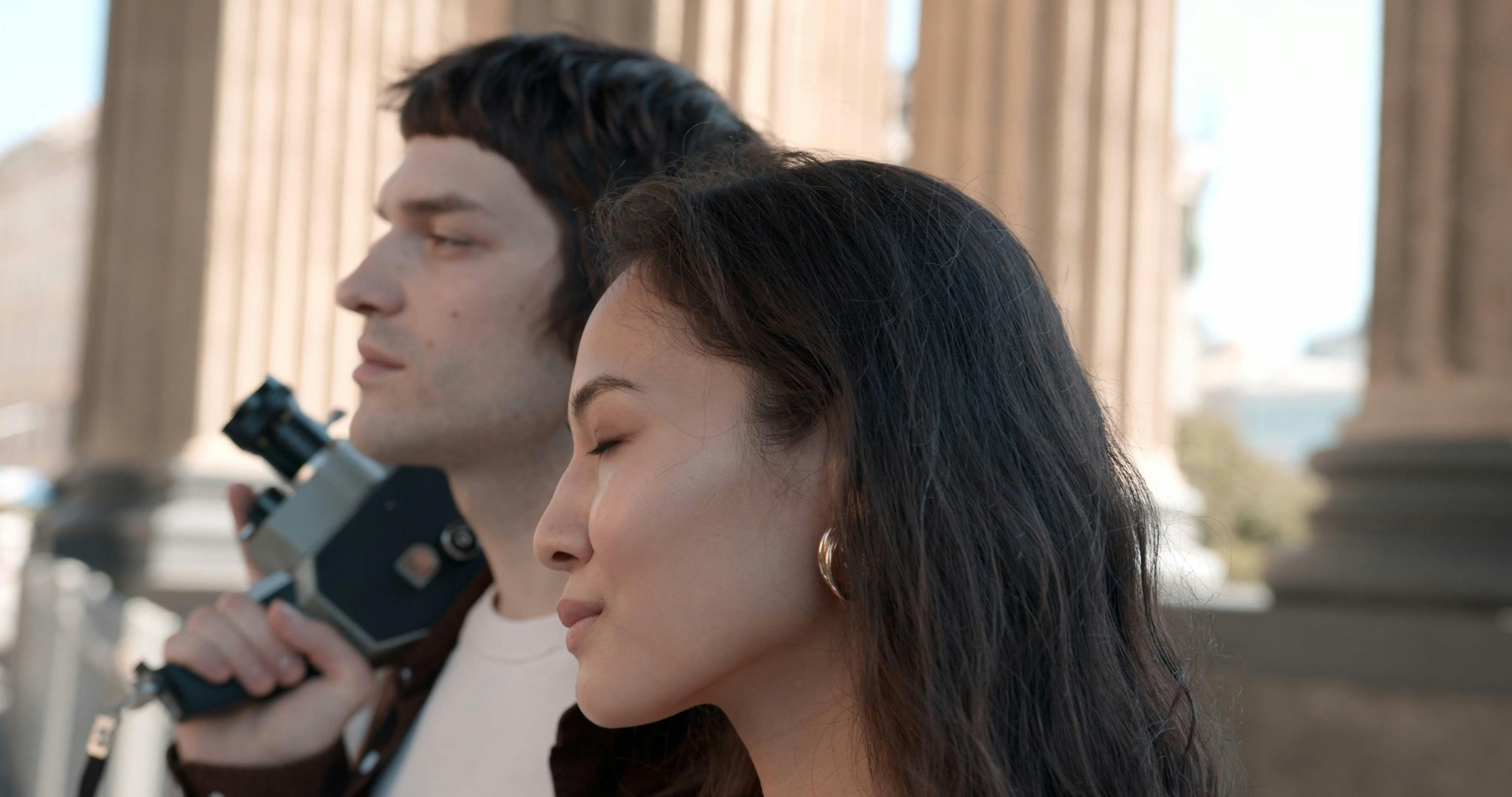 Close-up Footage Of A Film Negatives Taken Using An Analog Camera Free ...