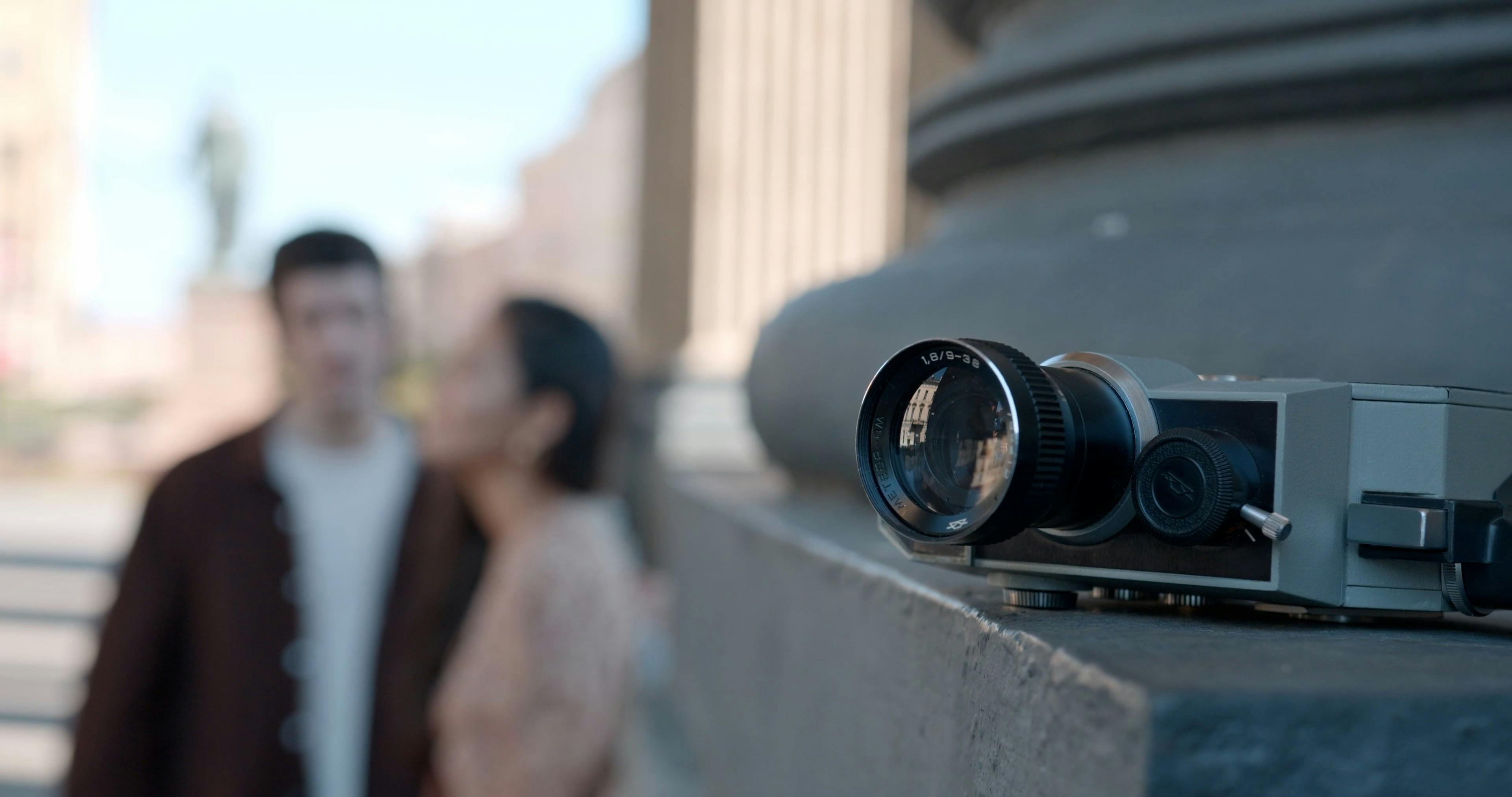 Close-up Footage Of A Film Negatives Taken Using An Analog Camera Free ...