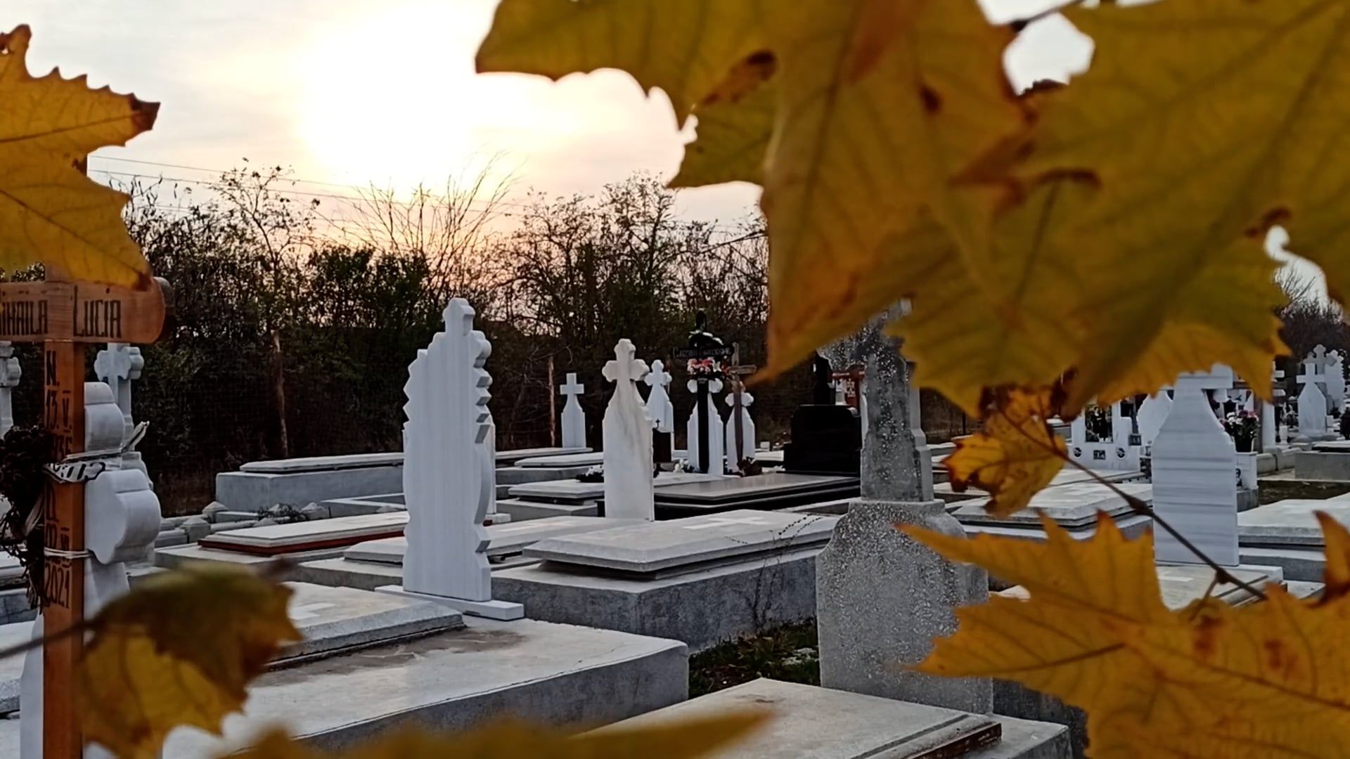 Person Walking on Graveyard Alley Free Stock Video Footage, Royalty ...