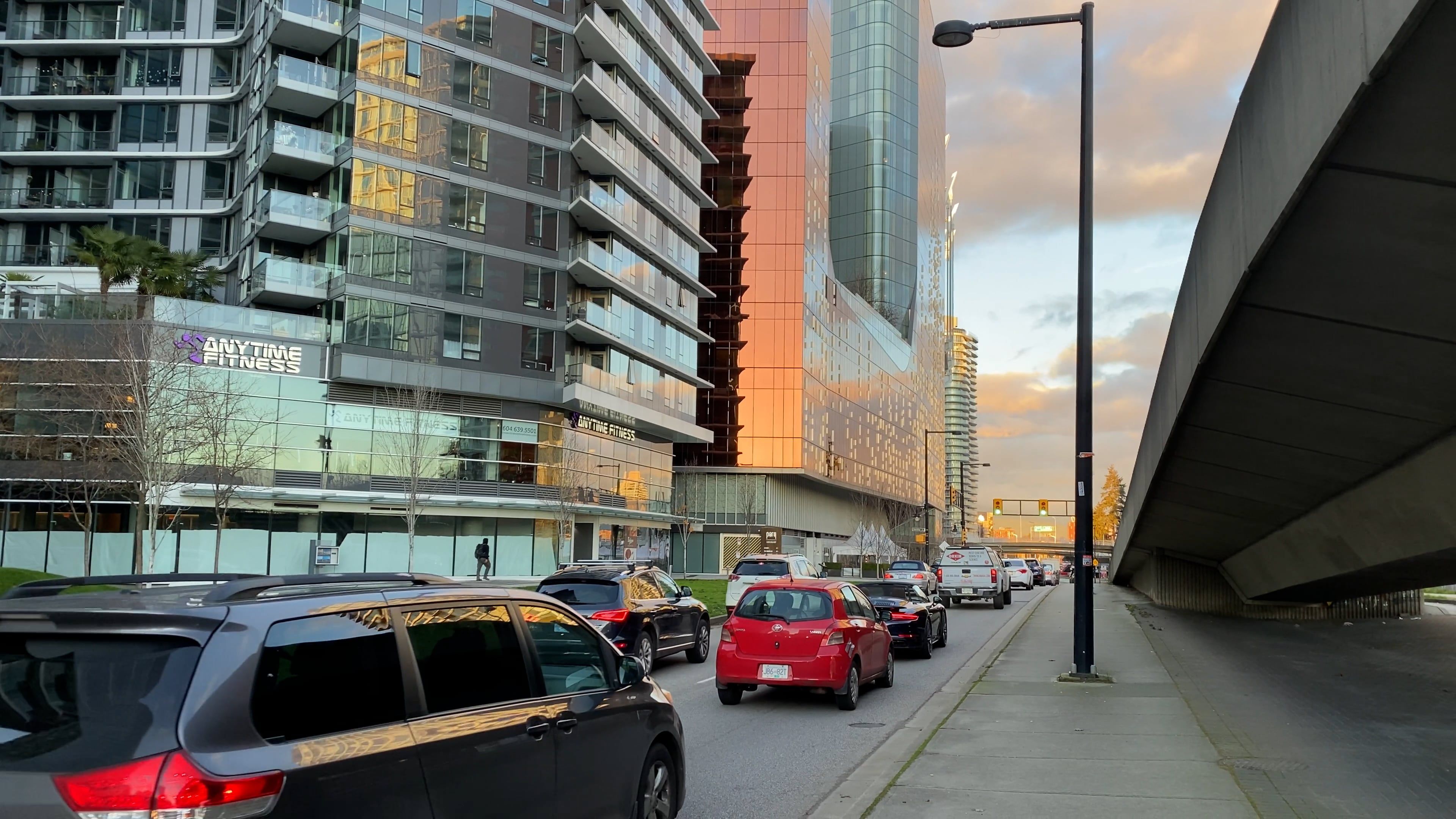 Traffic on Street in Vancouver Free Stock Video Footage, Royalty-Free ...