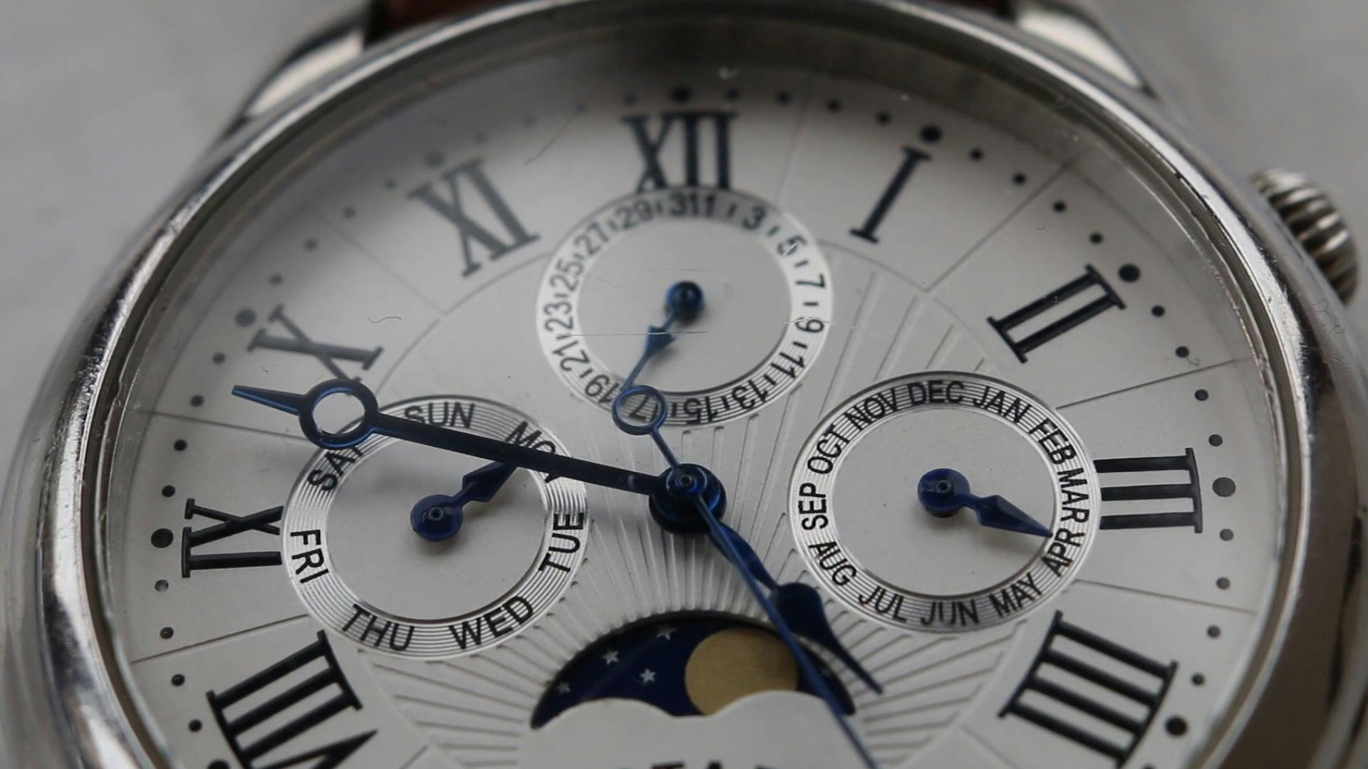 Watch Face · Free Stock Video