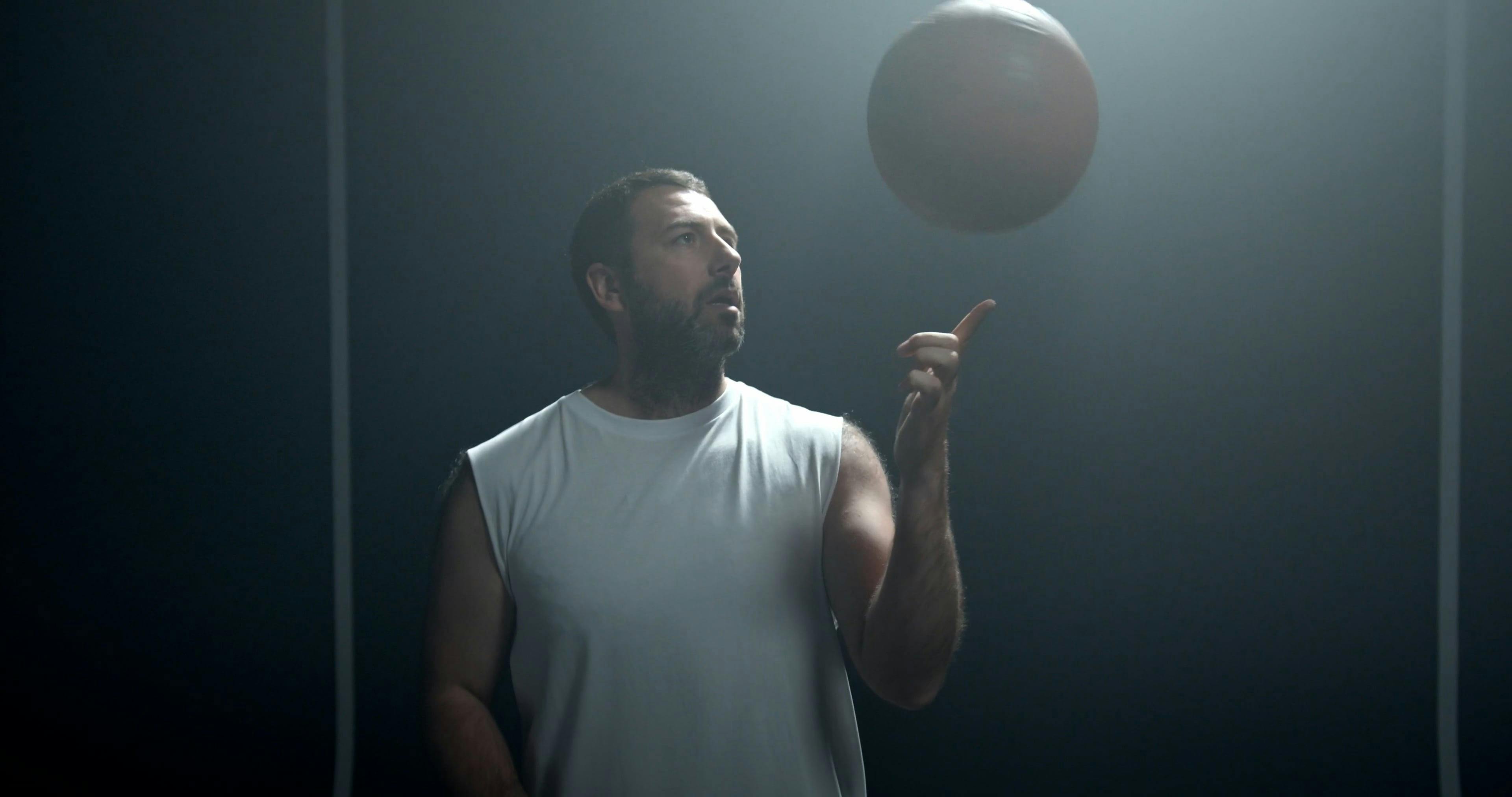 Man Rolling Basketball Ball on Finger Free Stock Video Footage, Royalty ...