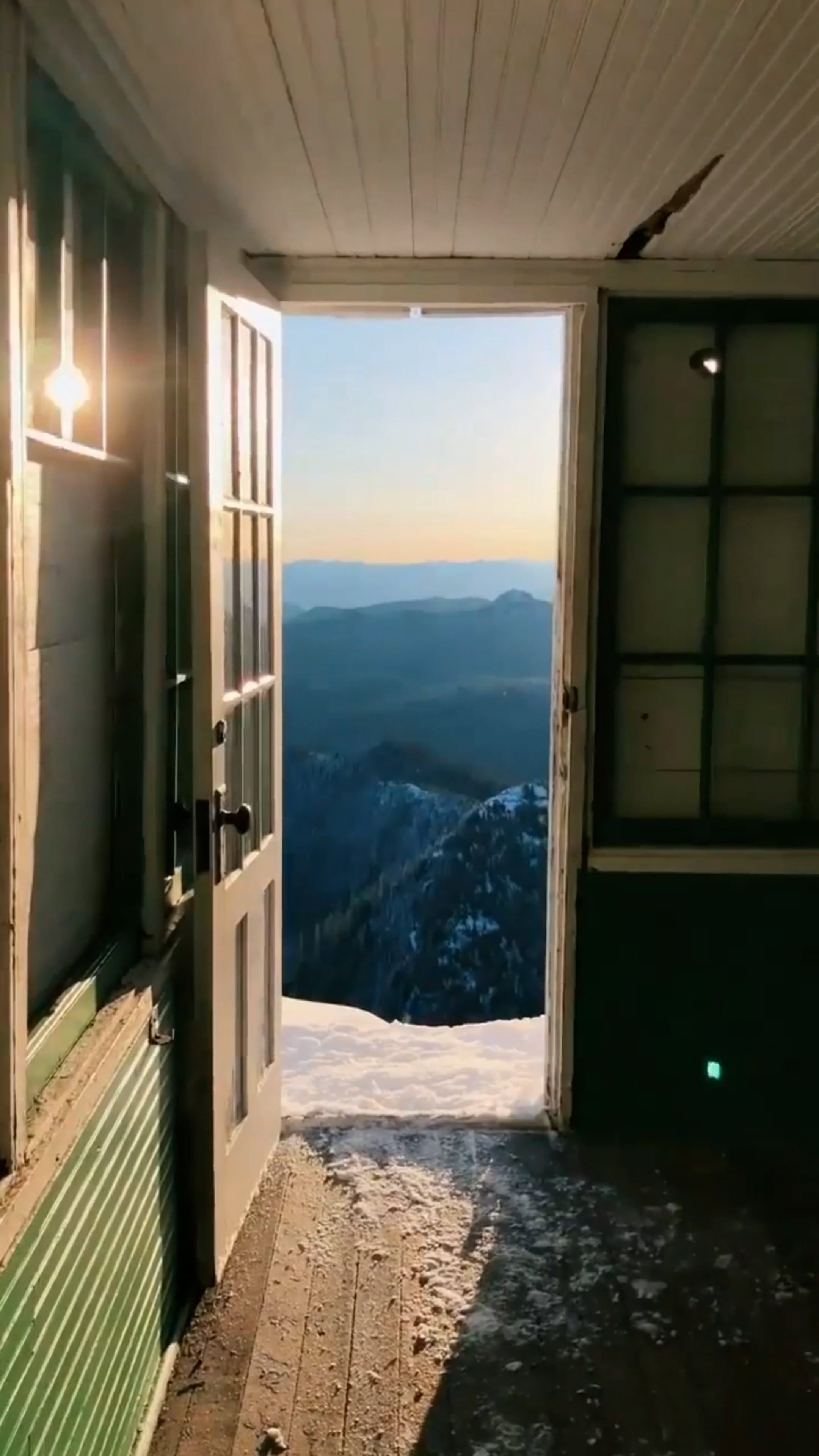 First Person View of Snow and Mountain Free Stock Video Footage ...