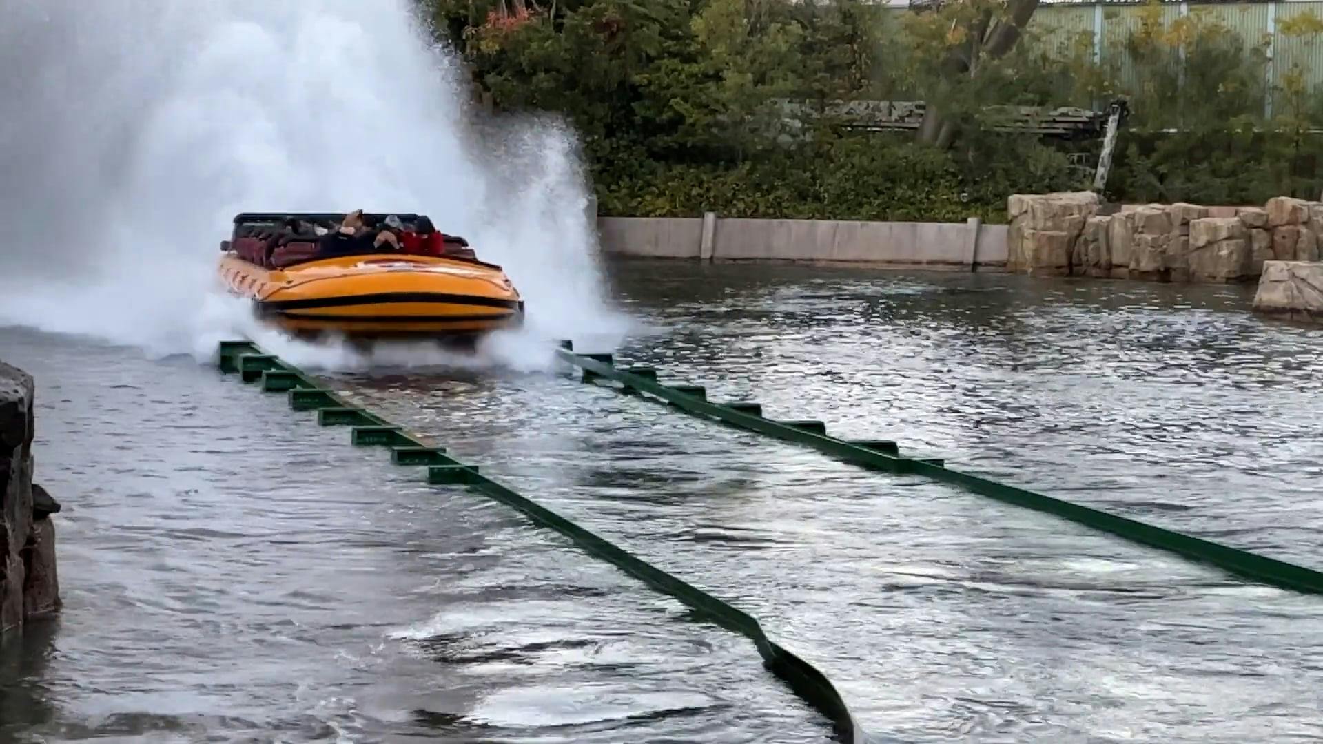 People Riding in Motorboat in Amusement Park Free Stock Video Footage ...