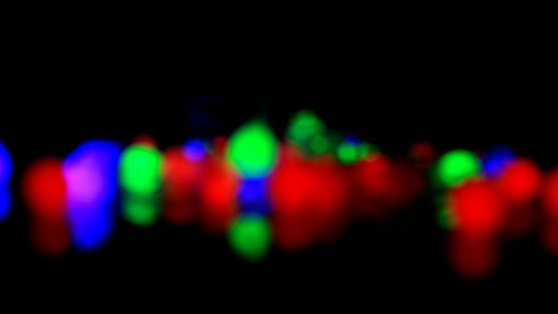 Circular Lights Flashing on Black Background Free Stock Video Footage ...