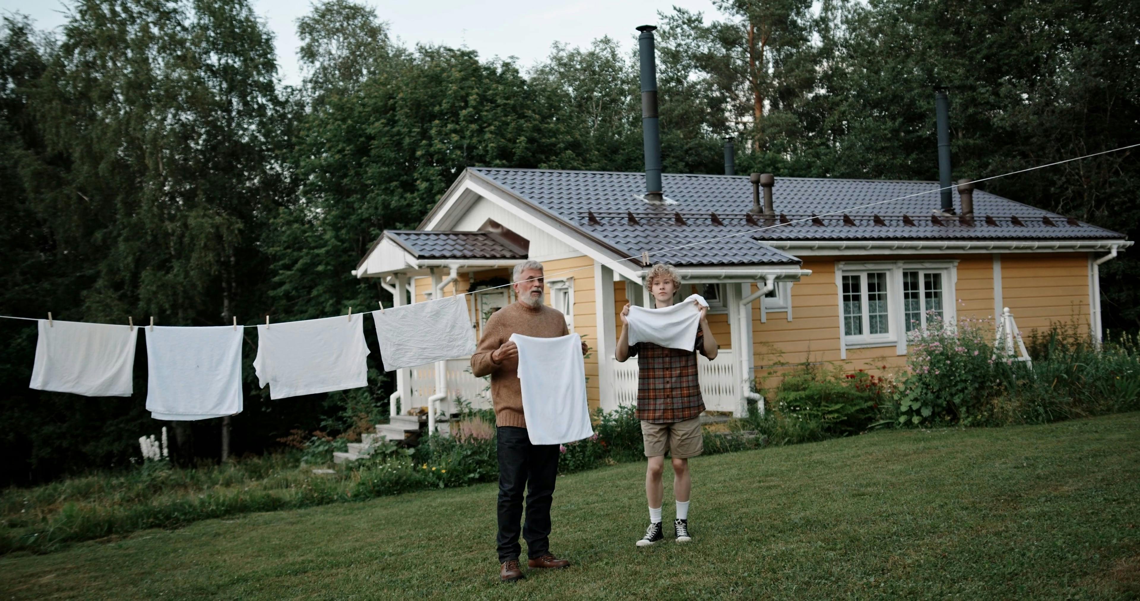 People Doing Laundry Together Free Stock Video Footage, Royalty-Free 4K ...