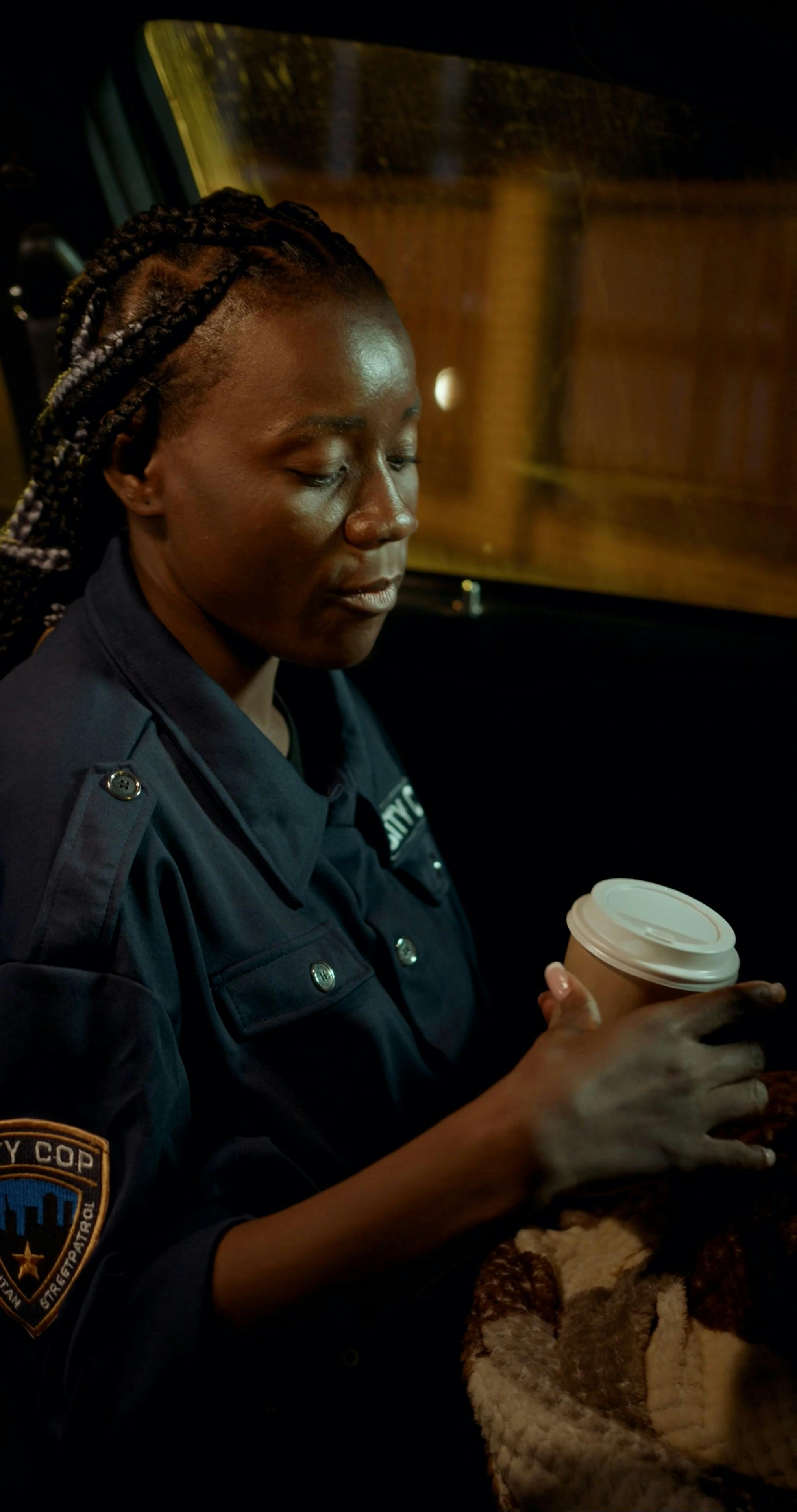 Police Officers Drinking Coffee Free Stock Video Footage, Royalty-Free ...