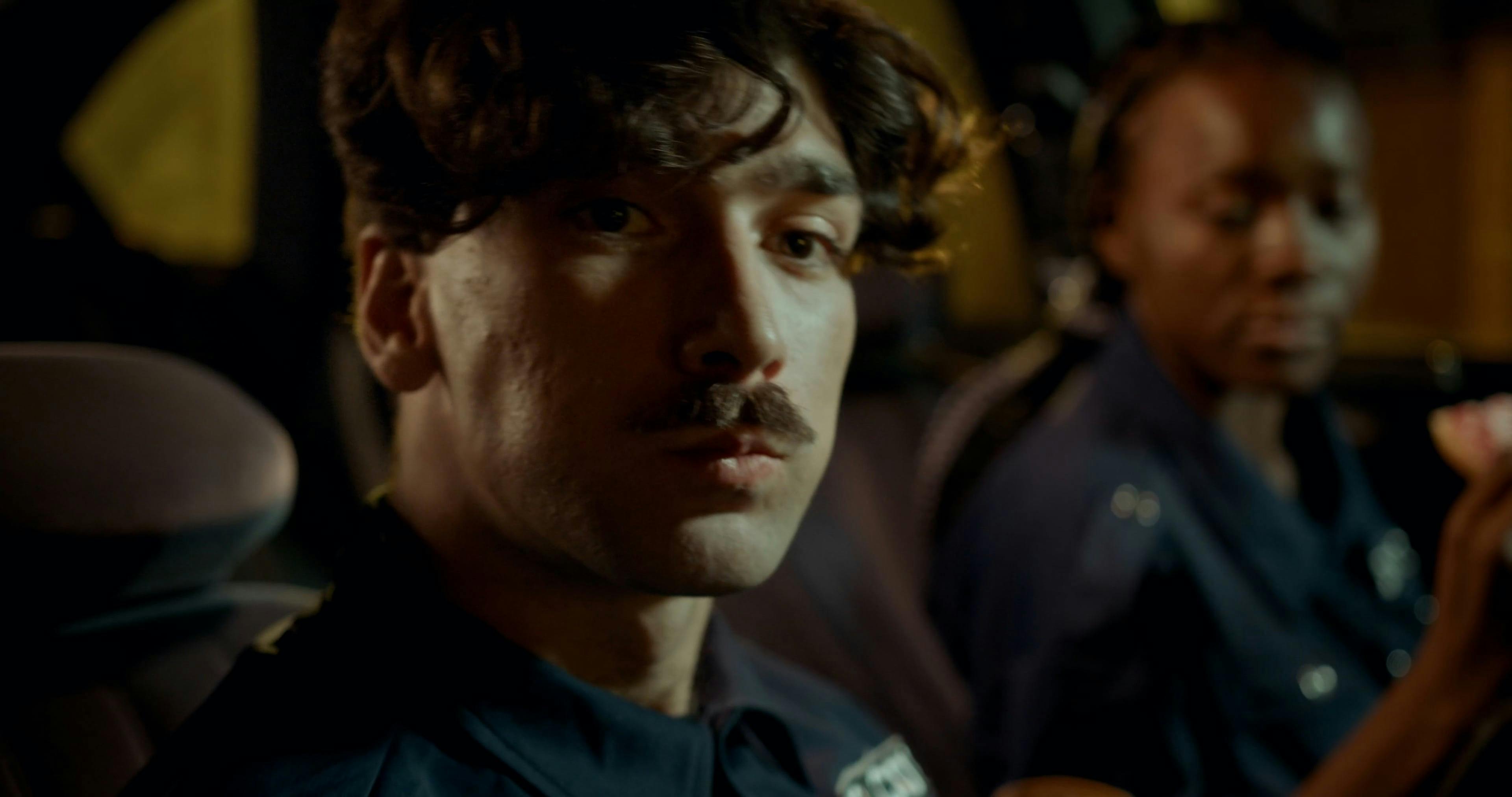 Police Officers Drinking Coffee and Eating Doughnuts Free Stock Video ...