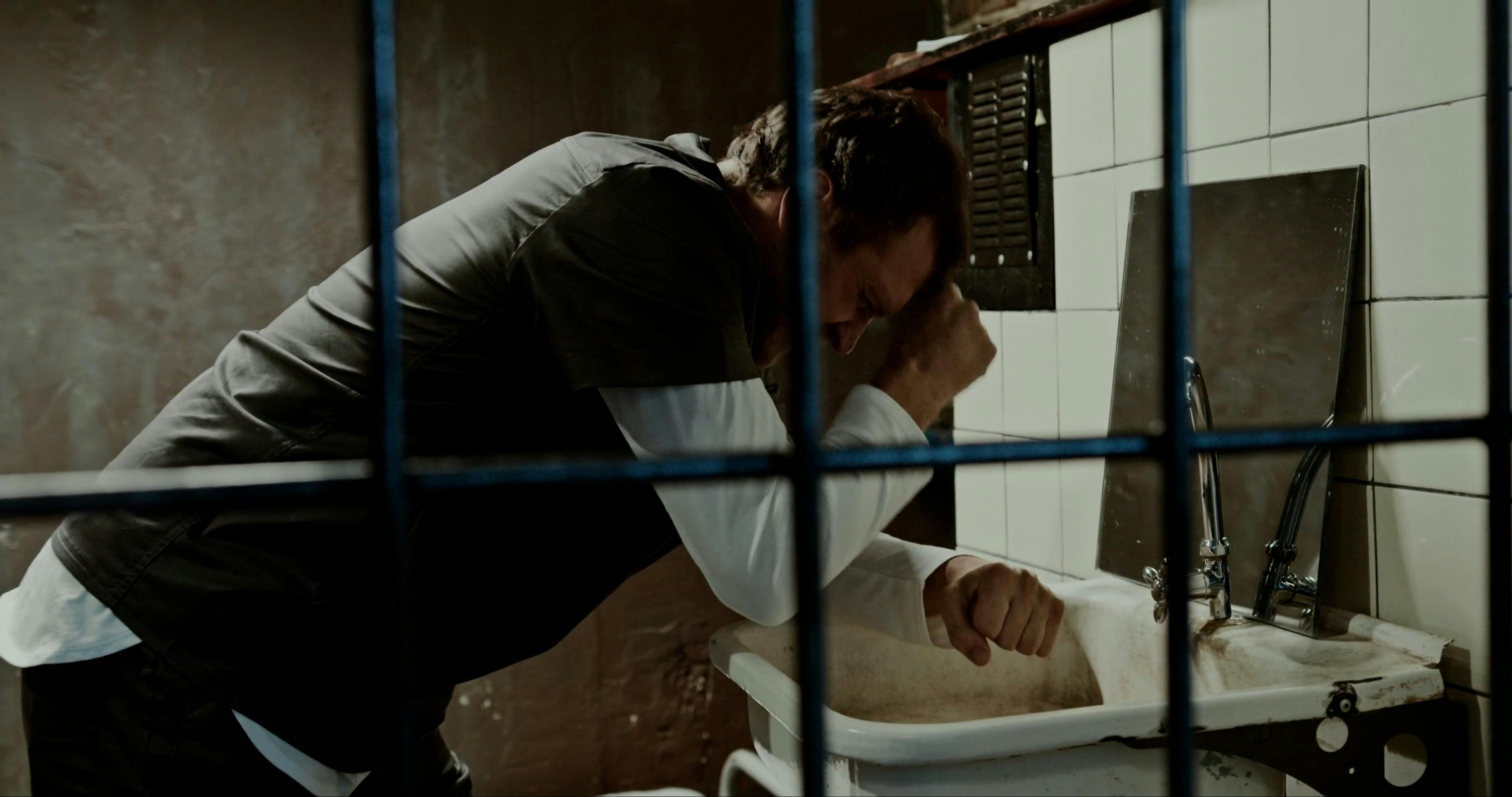 A Depressed Man Inside the Prison Cell Free Stock Video Footage ...