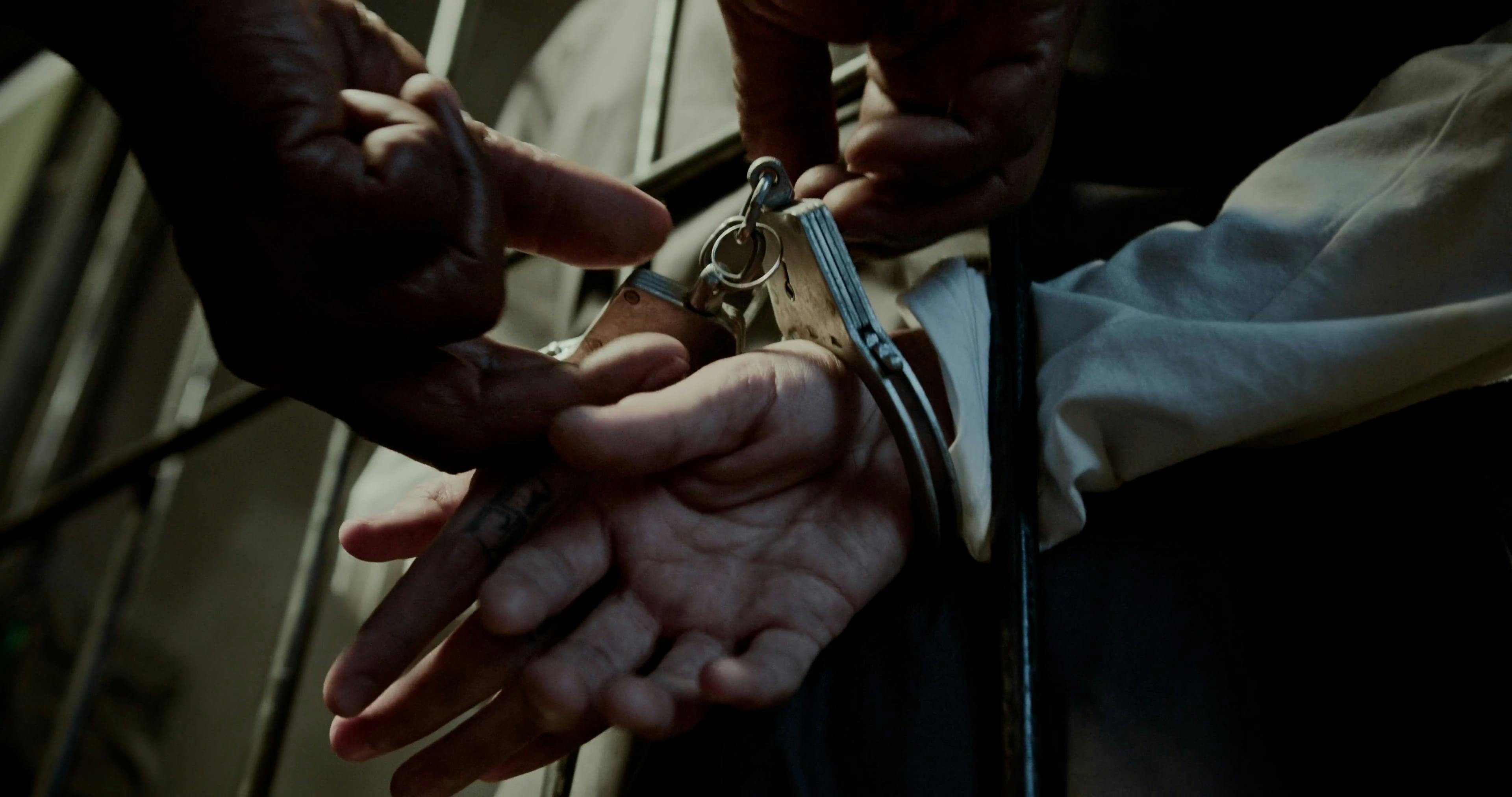 A Person Removing Handcuffs of an Inmate Free Stock Video Footage ...