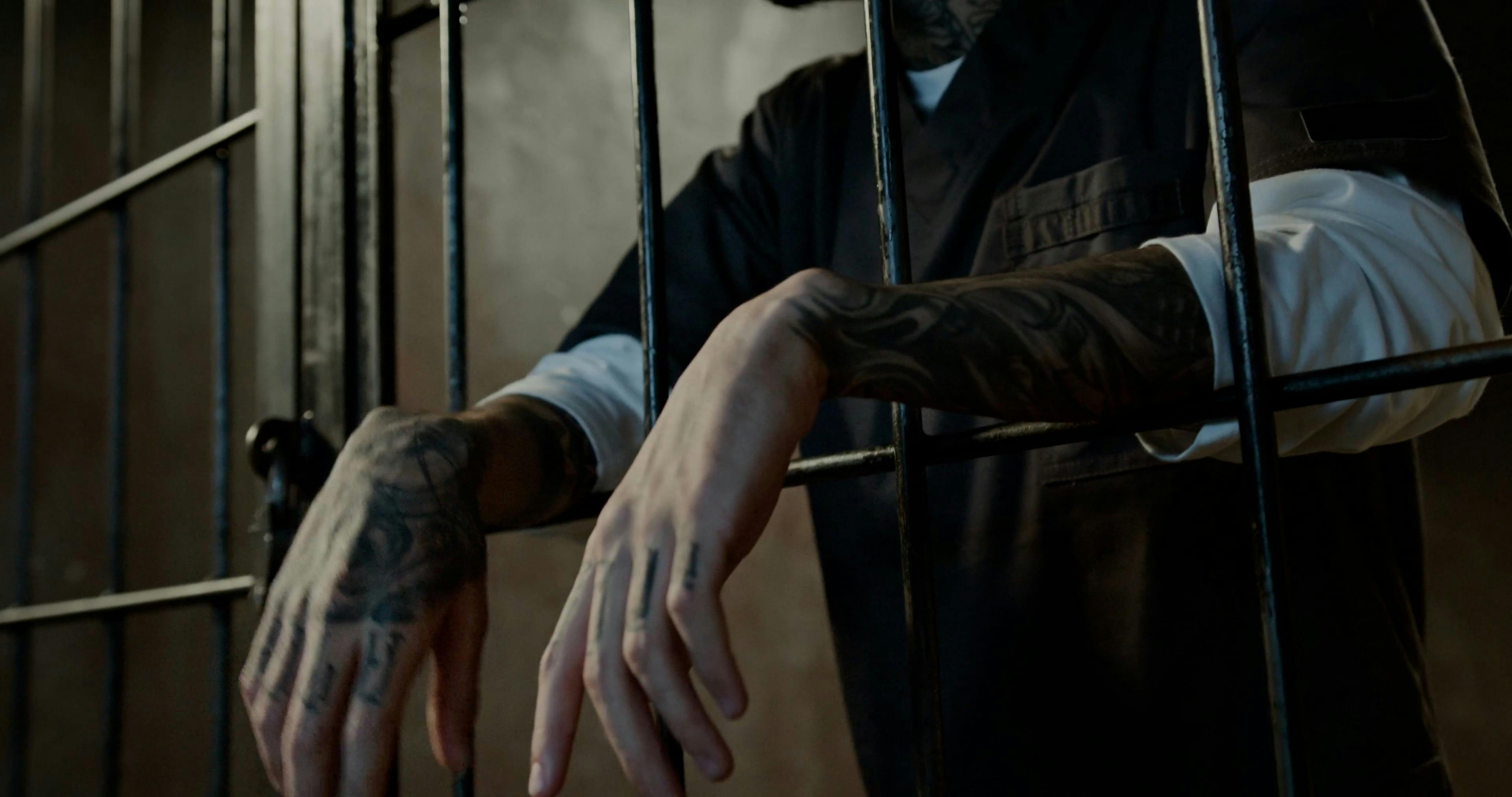 An Inmate with Tattoo on His Neck Free Stock Video Footage, Royalty ...