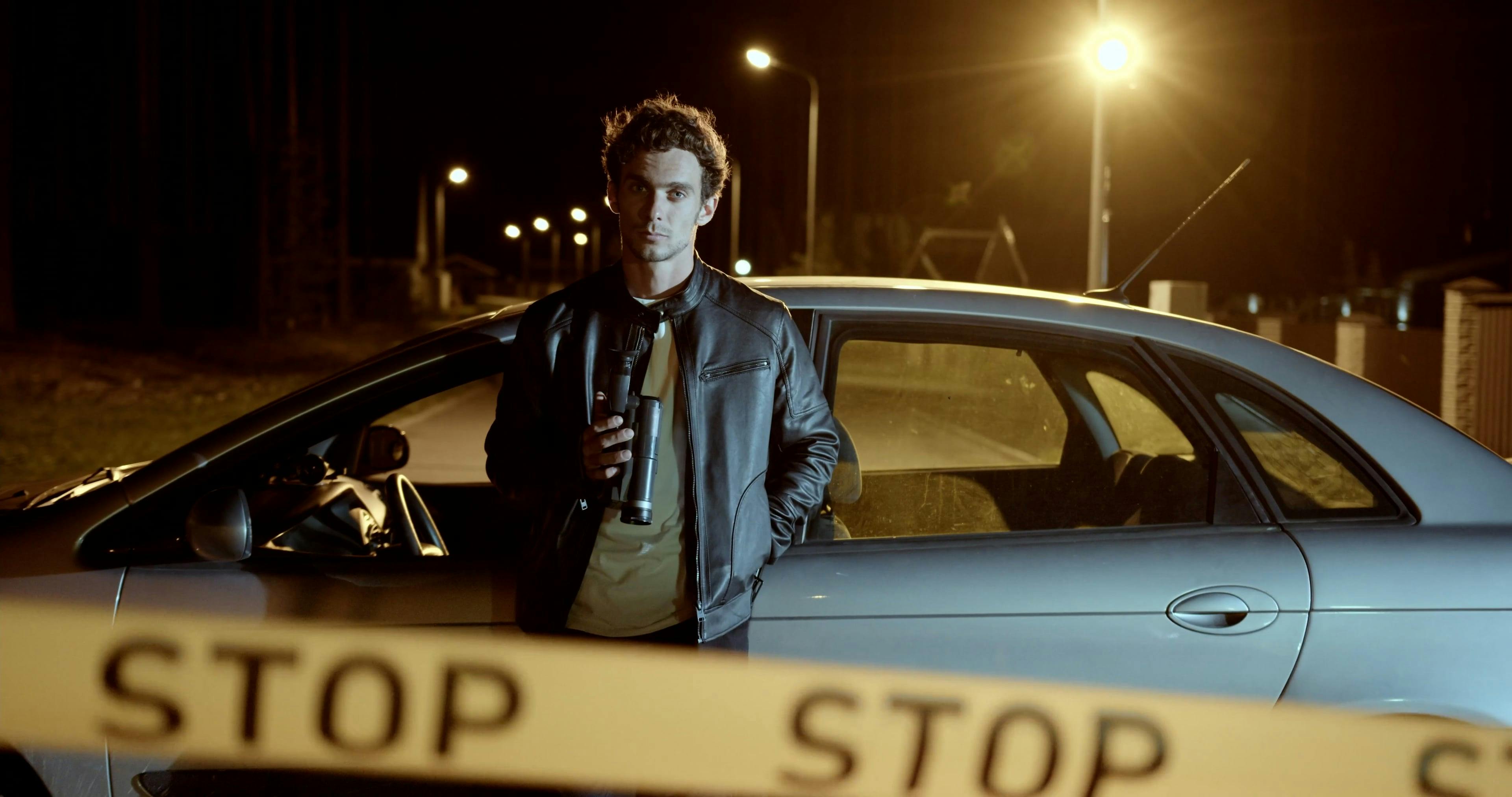 Man with Camera by Car at Night Free Stock Video Footage, Royalty-Free ...