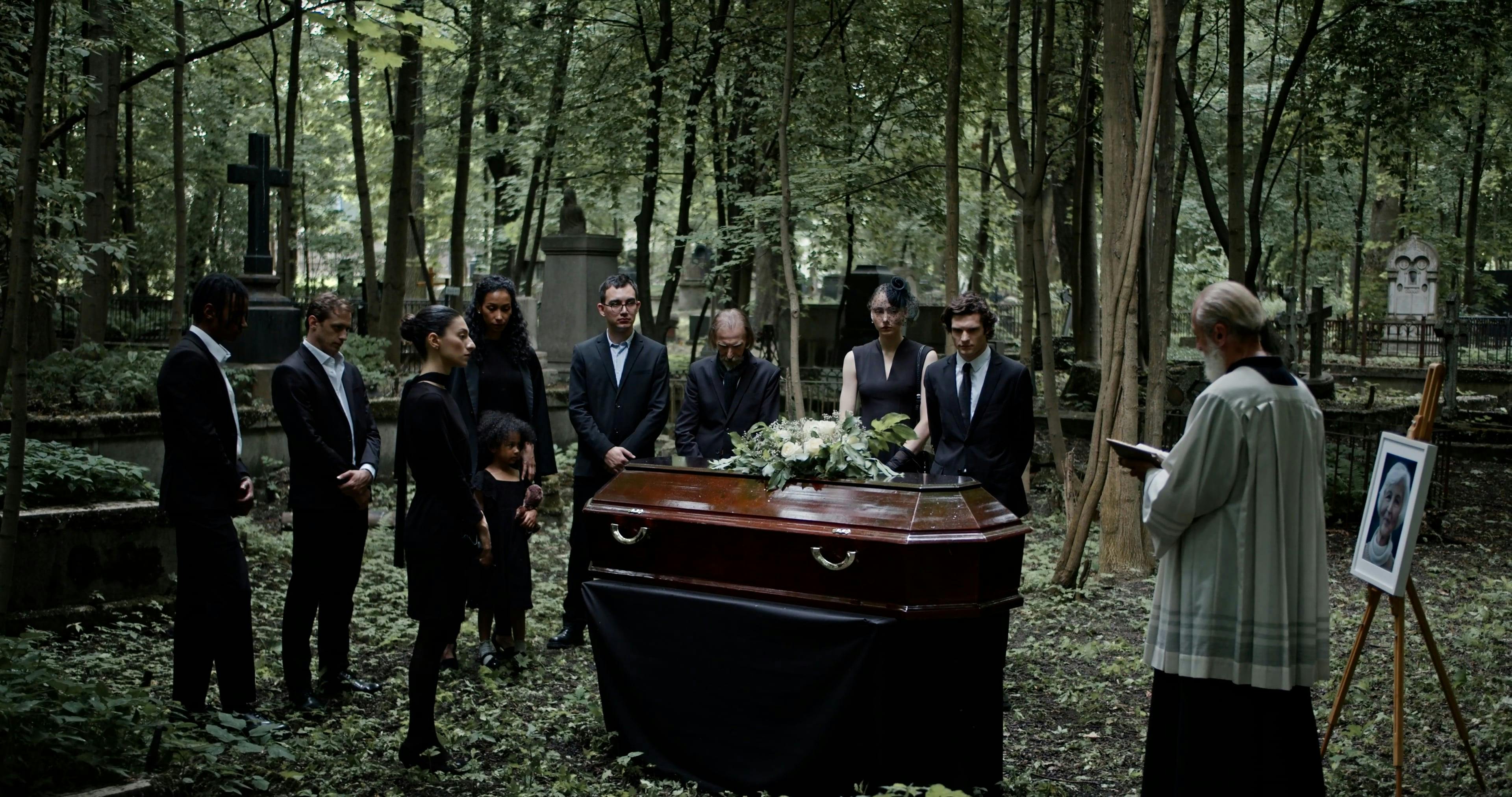 People Standing at Funeral Free Stock Video Footage, Royalty-Free 4K ...