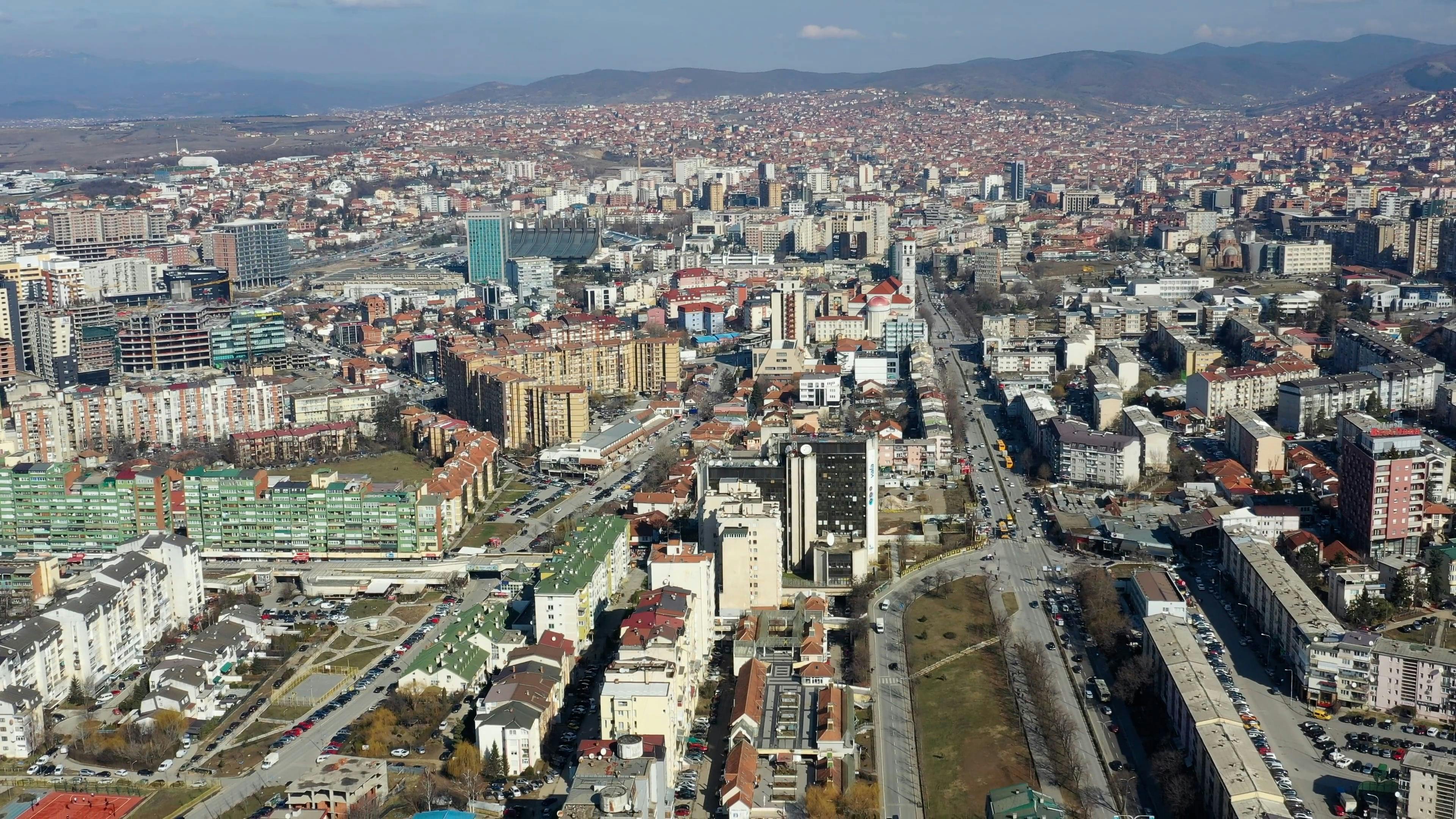 Aerial View on Pristina Free Stock Video Footage, Royalty-Free 4K & HD ...