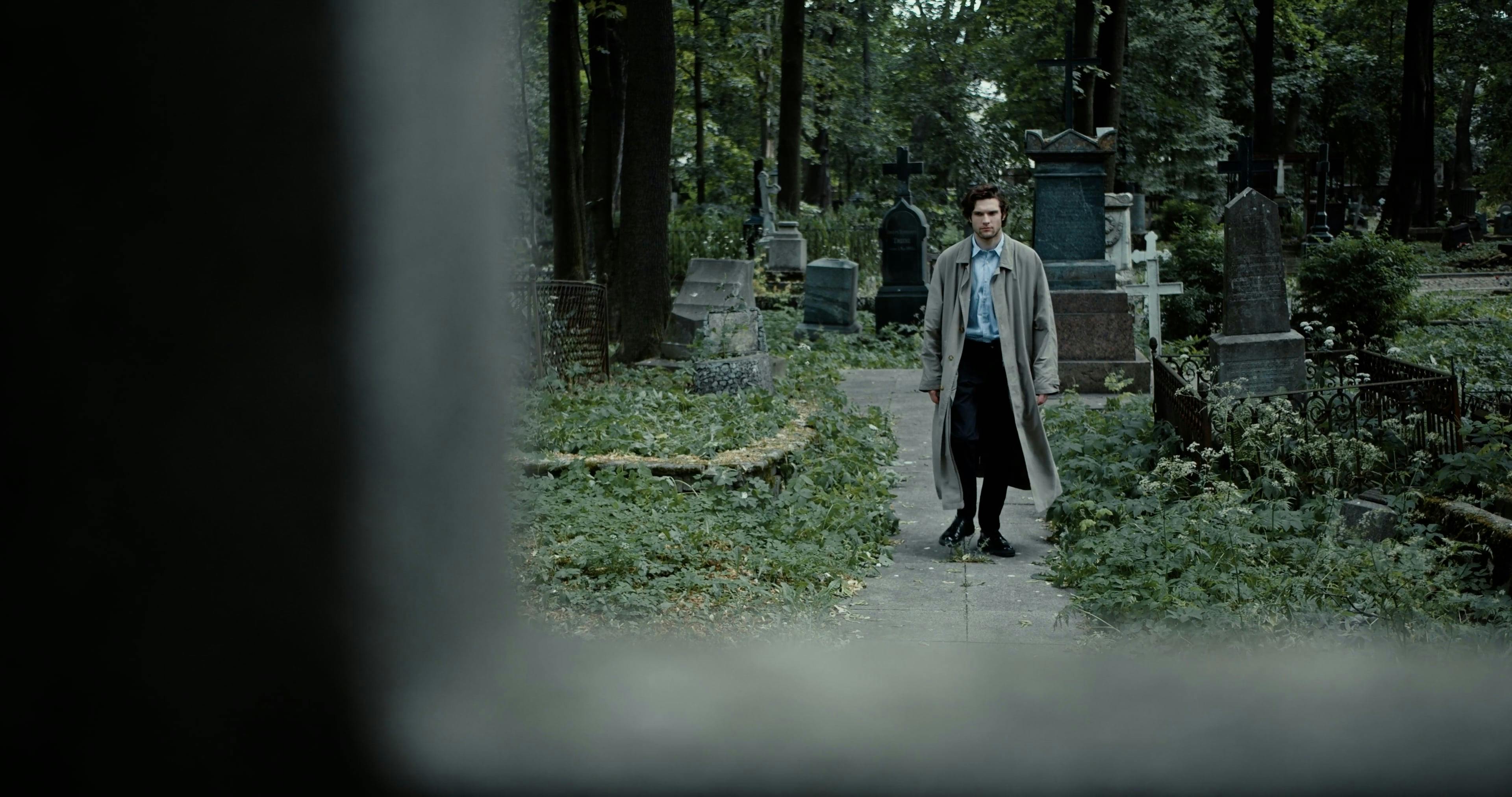 Sad Man at Graveyard Free Stock Video Footage, Royalty-Free 4K & HD ...