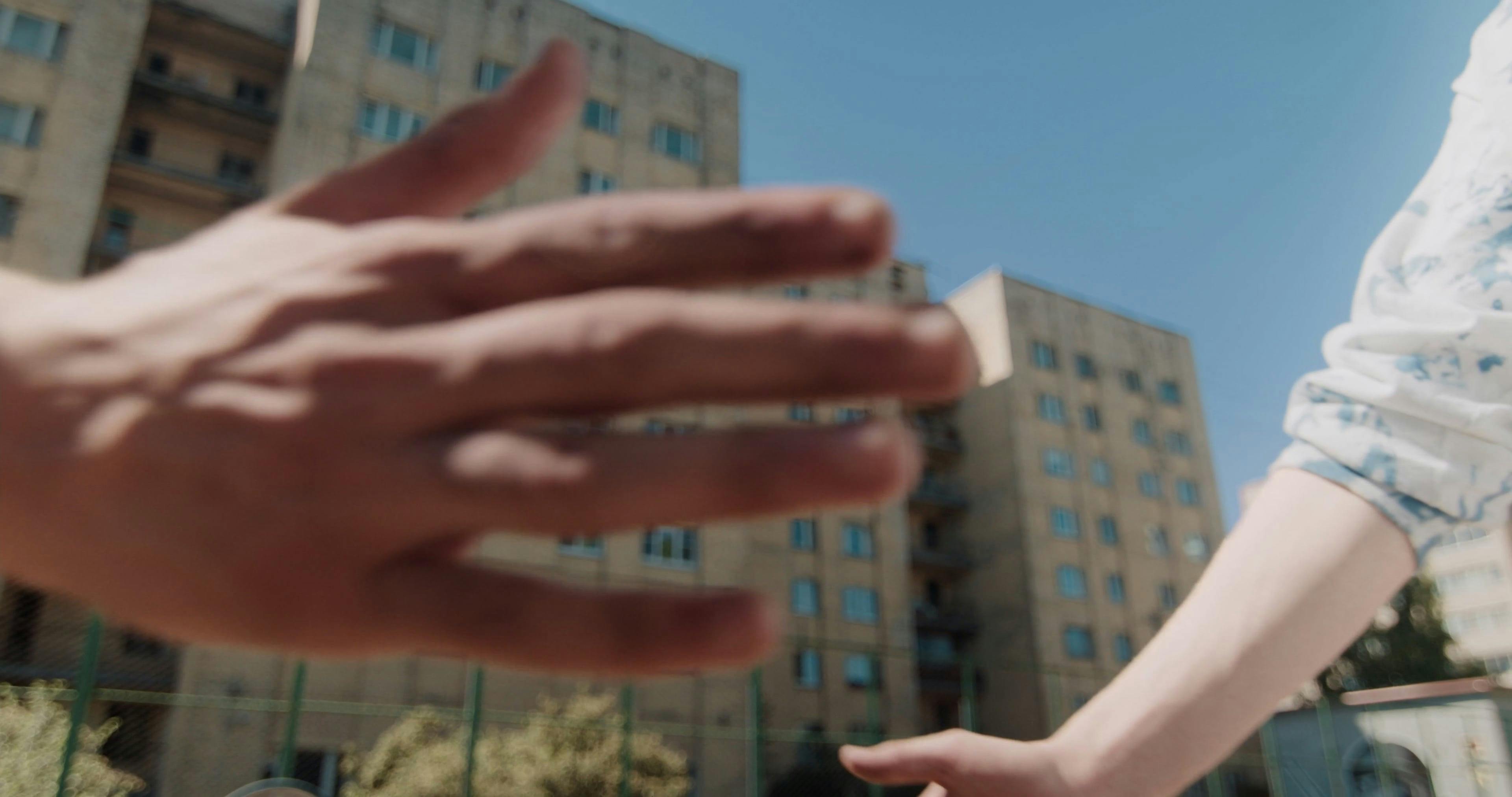 Two Friends Doing a Special Handshake Free Stock Video Footage, Royalty ...