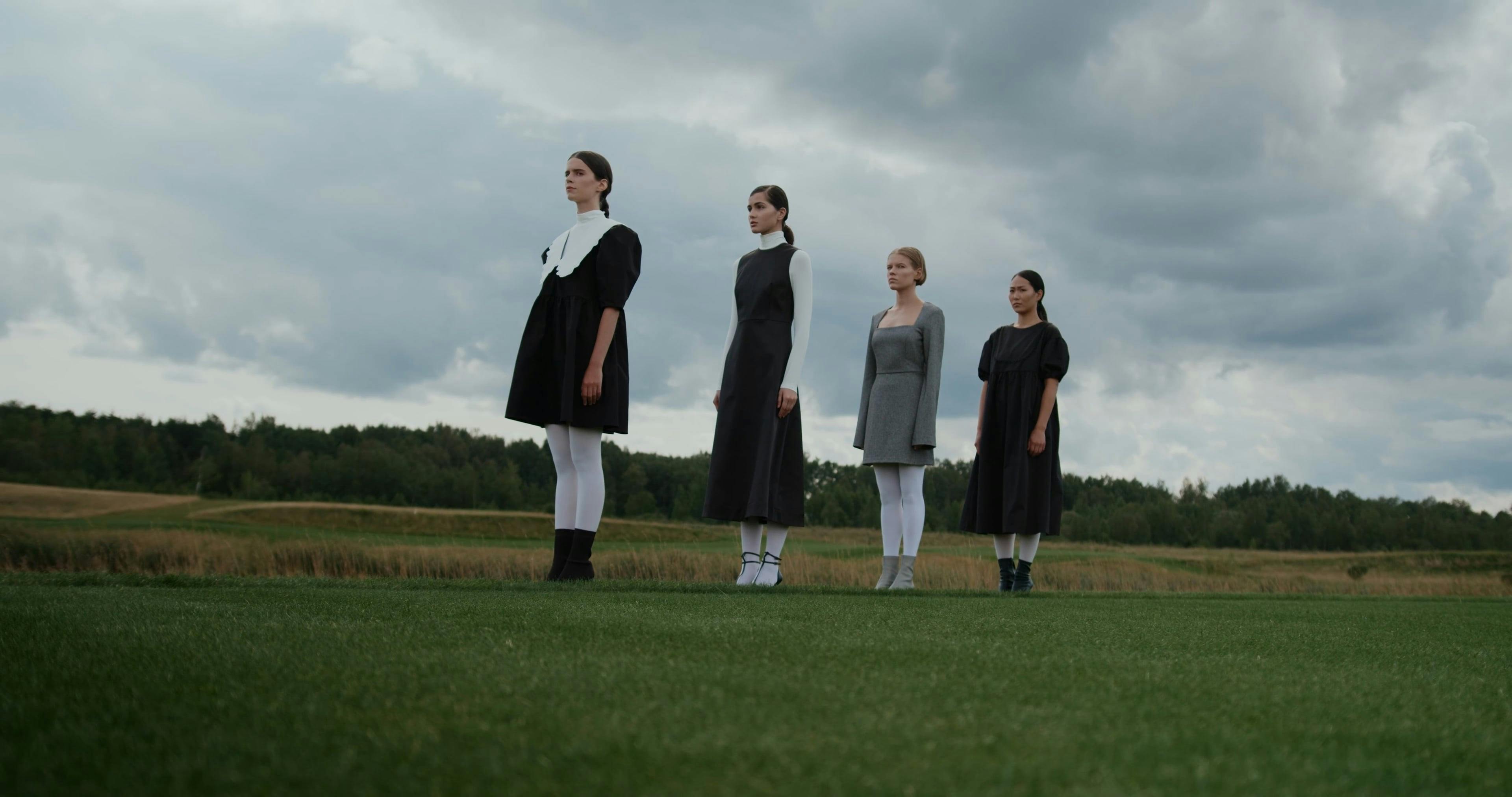 Women Turning Heads and Walking Free Stock Video Footage, Royalty-Free ...