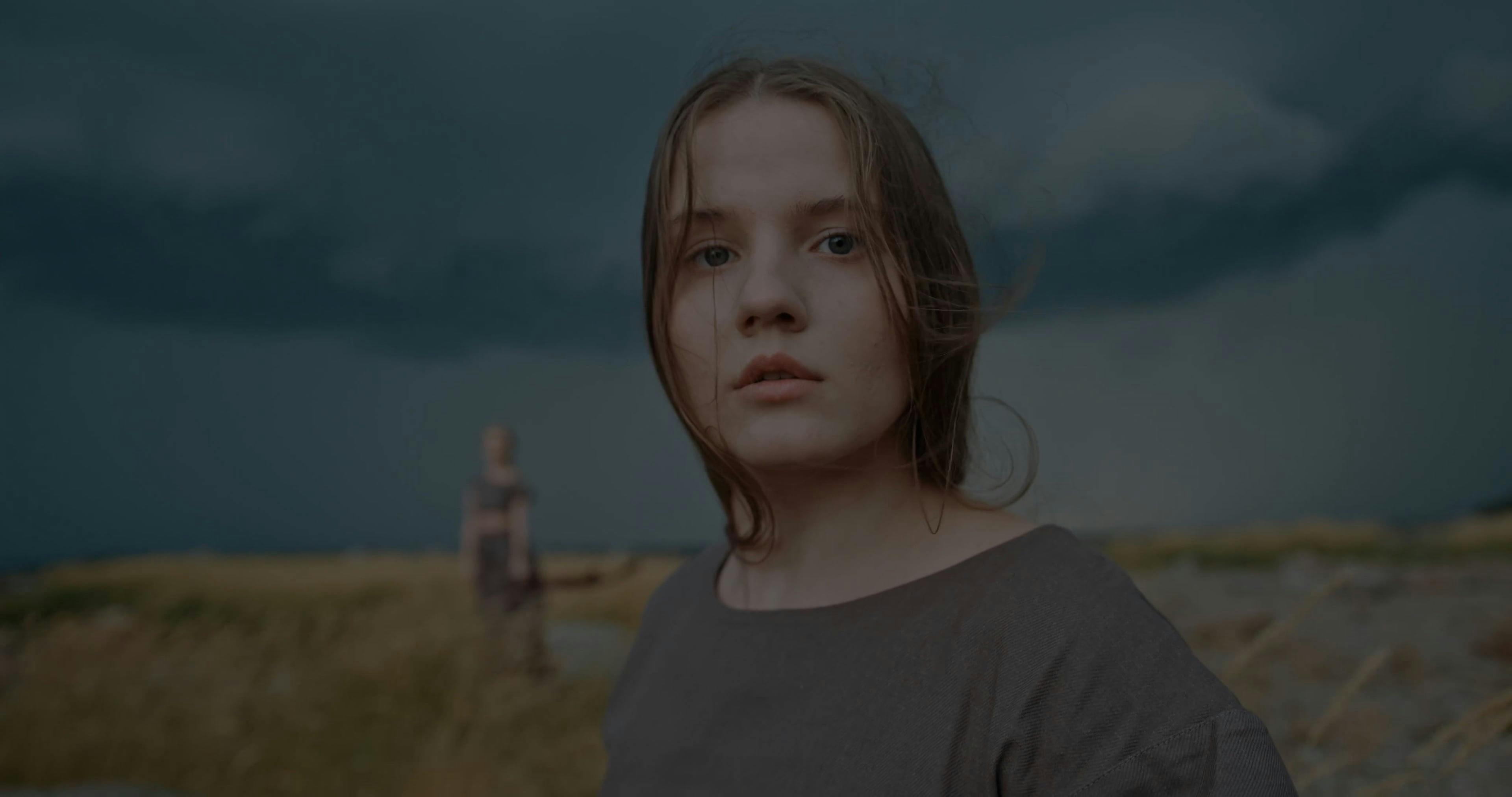 Woman Turning Head on Wind Free Stock Video Footage, Royalty-Free 4K ...