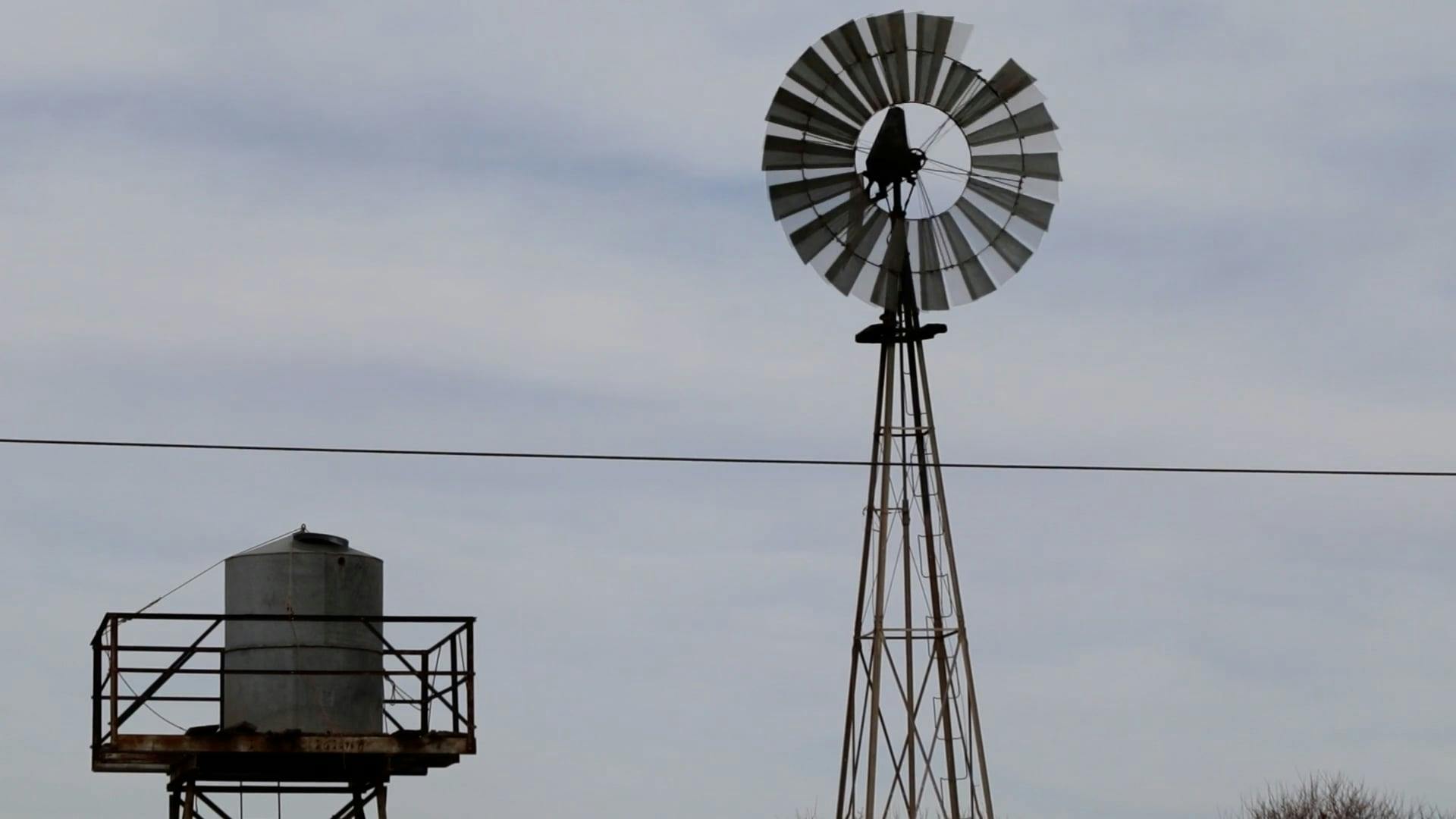 Footage of spinning windmill Free Stock Video Footage, Royalty-Free 4K ...