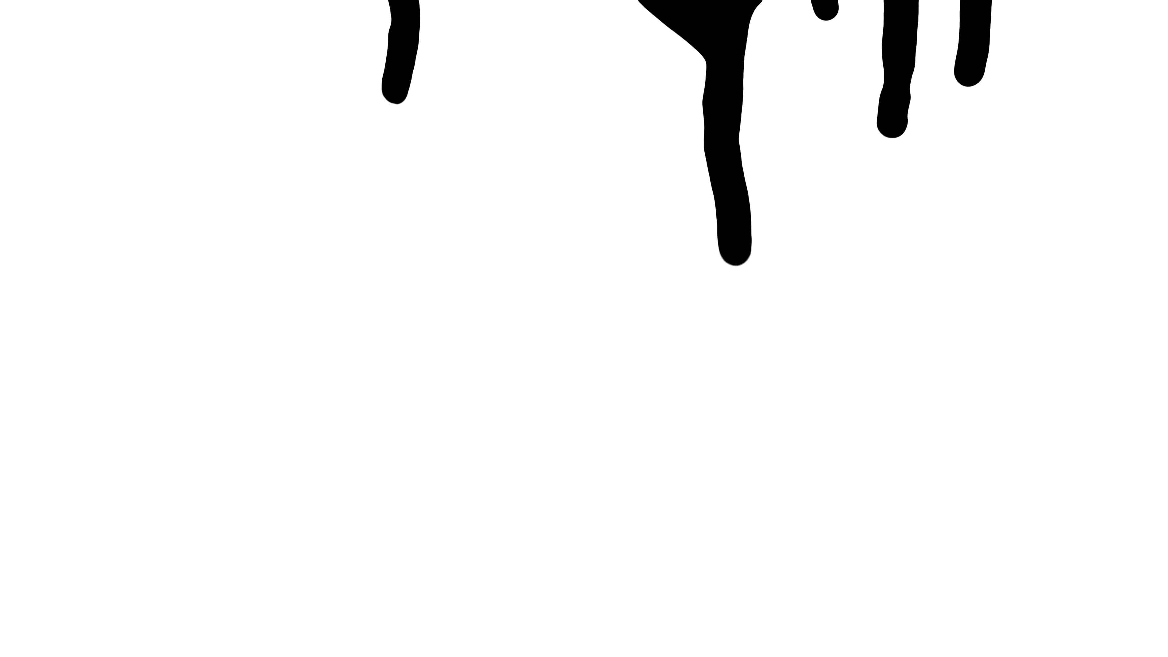 Black Paint Dripping Animation Free Stock Video Footage, Royalty-Free ...