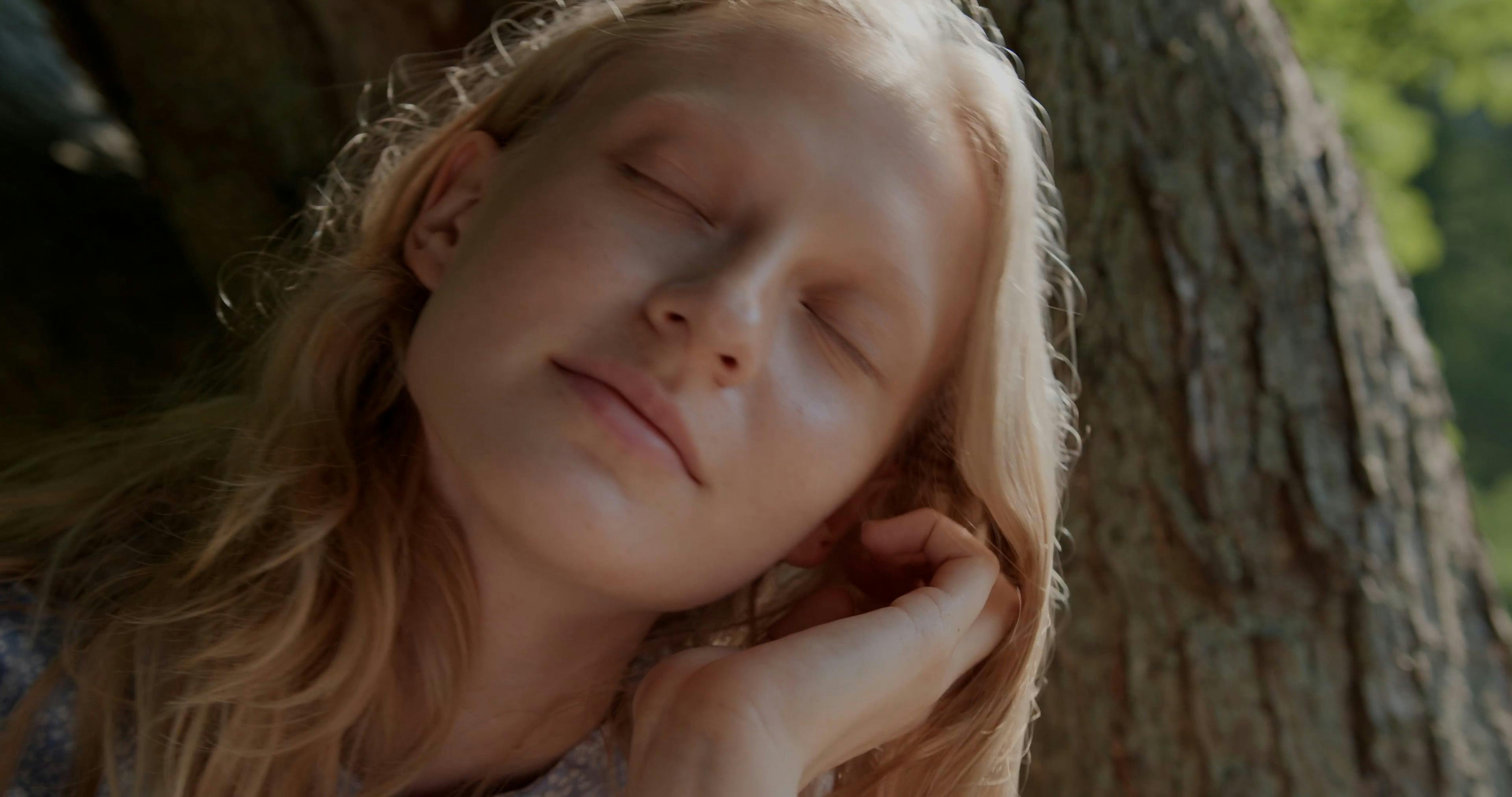 A Girl Scout Looking at a Holly Free Stock Video Footage, Royalty-Free ...