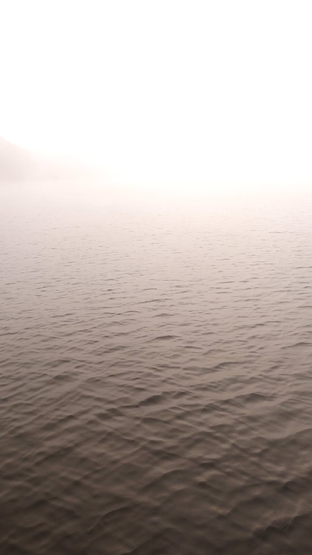 Sunlight Covered by Fog over Open Water Free Stock Video Footage ...