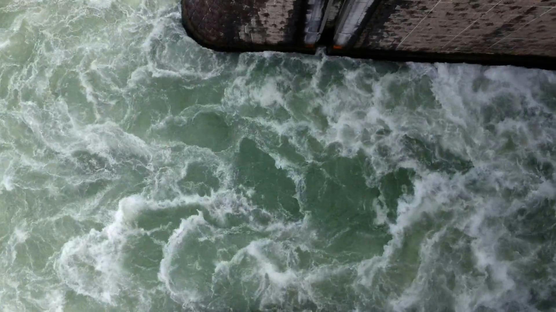 Drone Footage of the Sir Adam Beck Hydroelectric Generating Stations ...