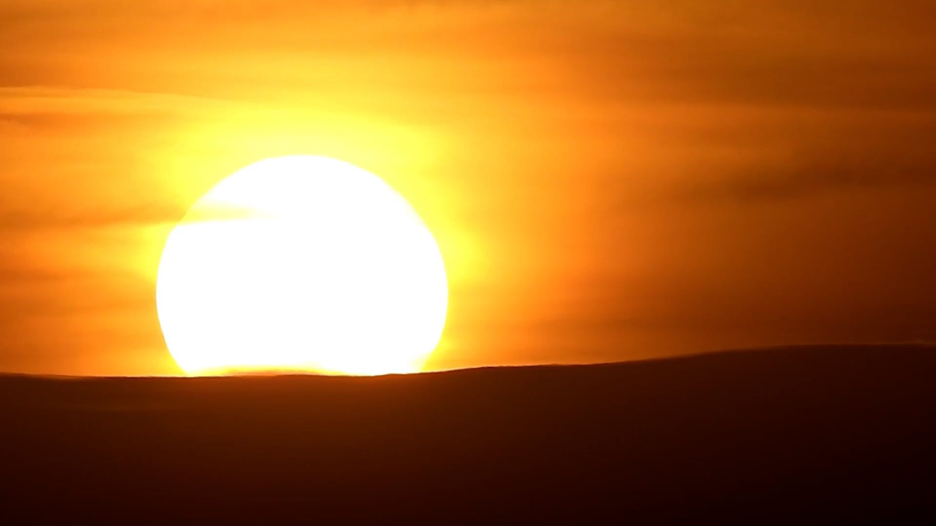 Sun Setting over Hills Free Stock Video Footage, Royalty-Free 4K & HD ...
