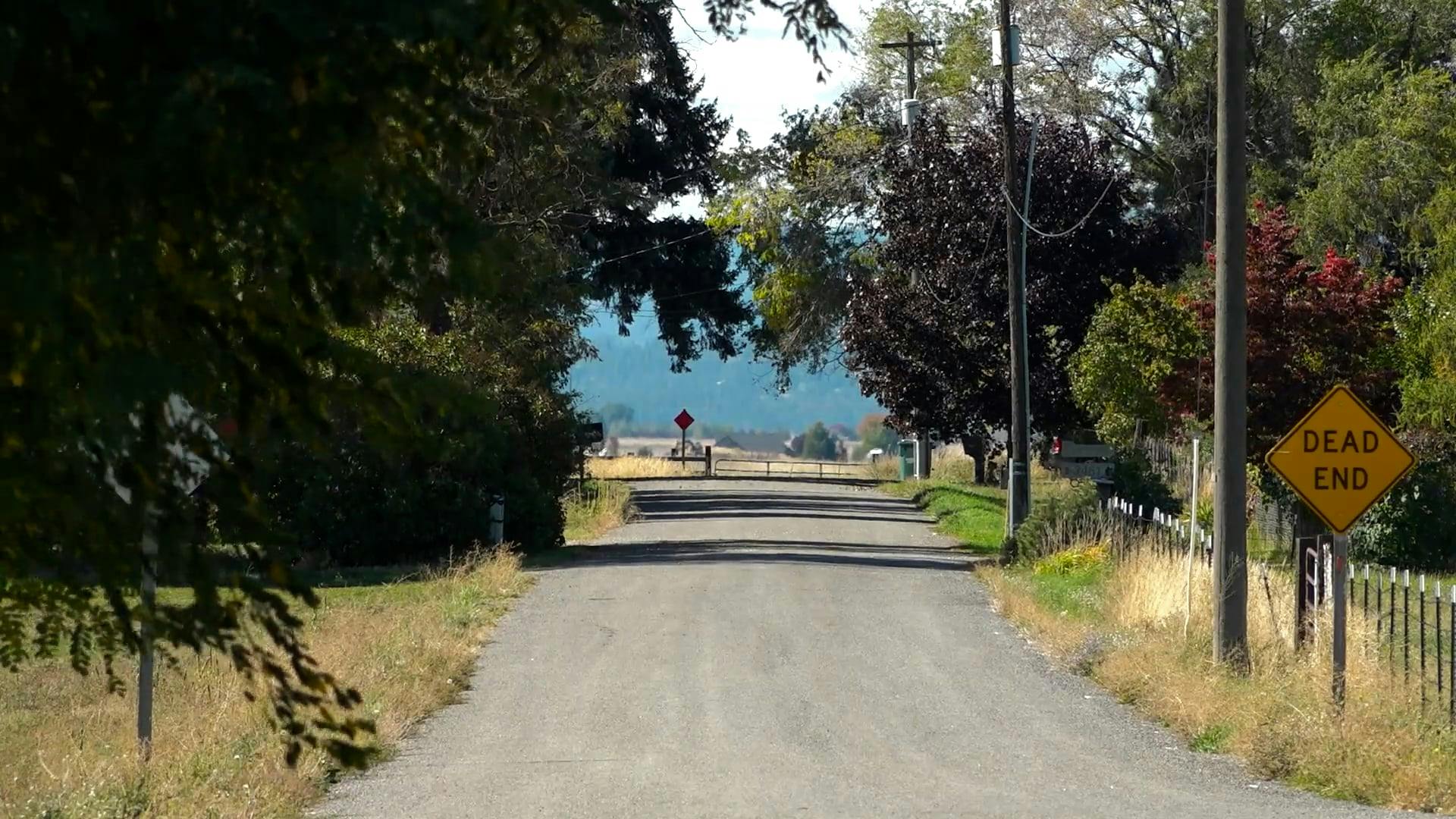 Dead End Sign on Road Free Stock Video Footage, Royalty-Free 4K & HD ...