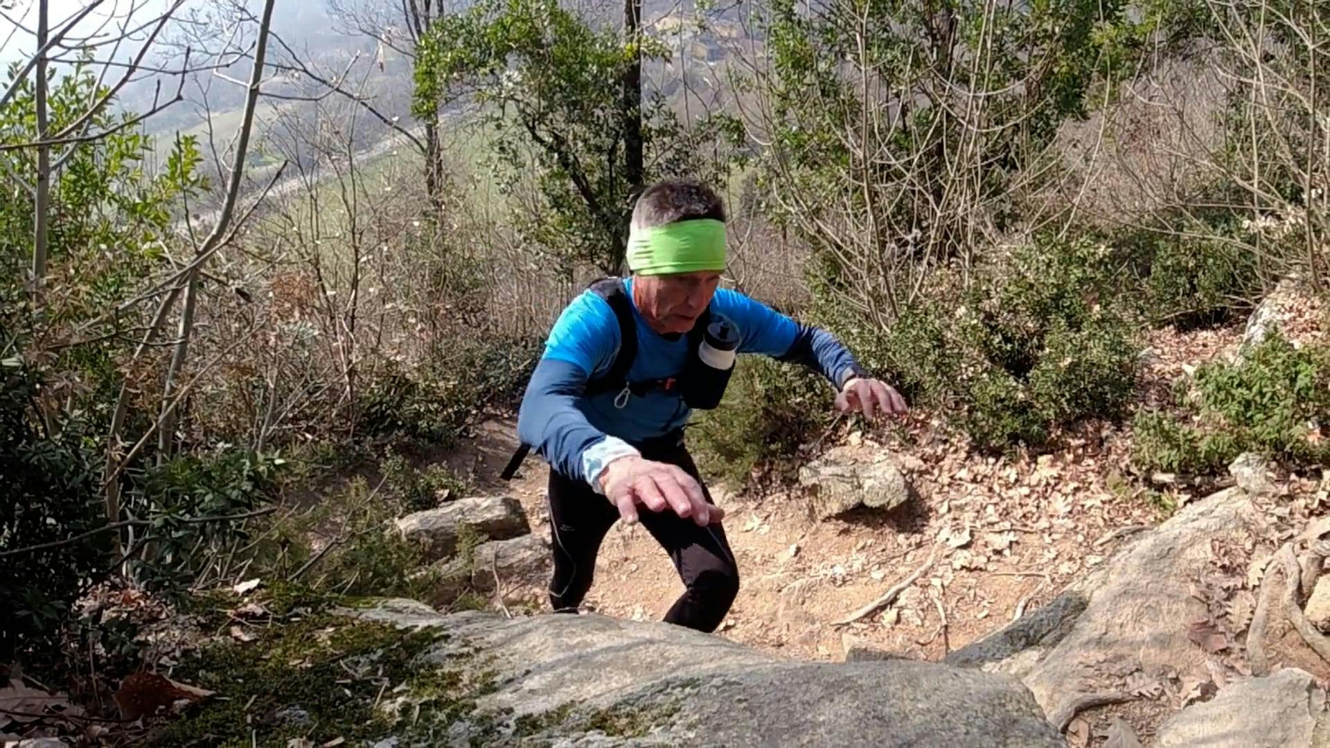 Man Running over Rocks Free Stock Video Footage, Royalty-Free 4K & HD ...