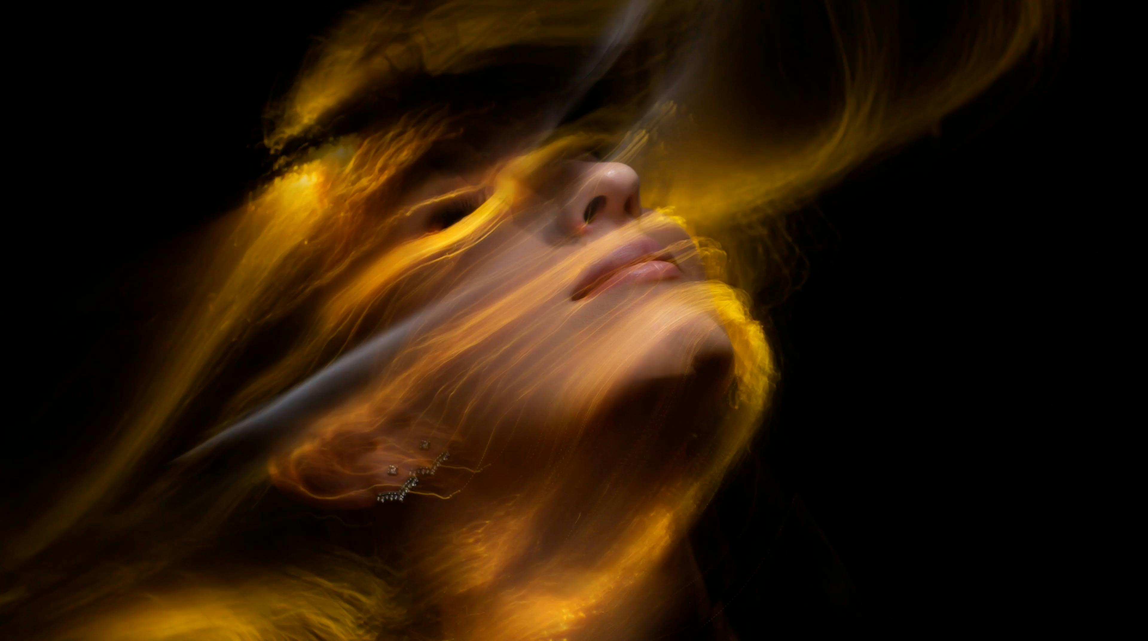 Glowing Female Face Free Stock Video Footage, Royalty-Free 4K & HD ...