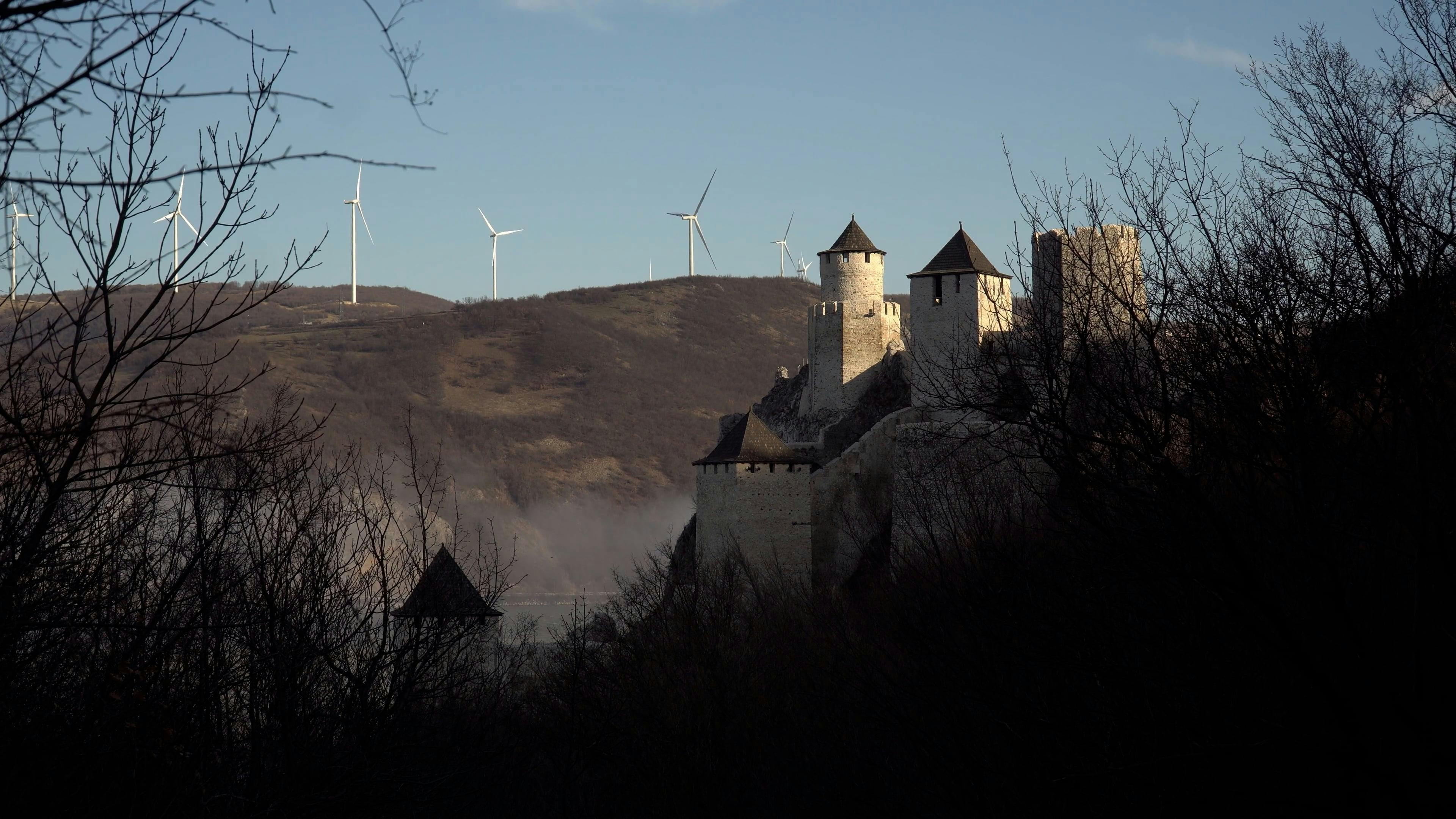Exterior of Old Fortress · Free Stock Video