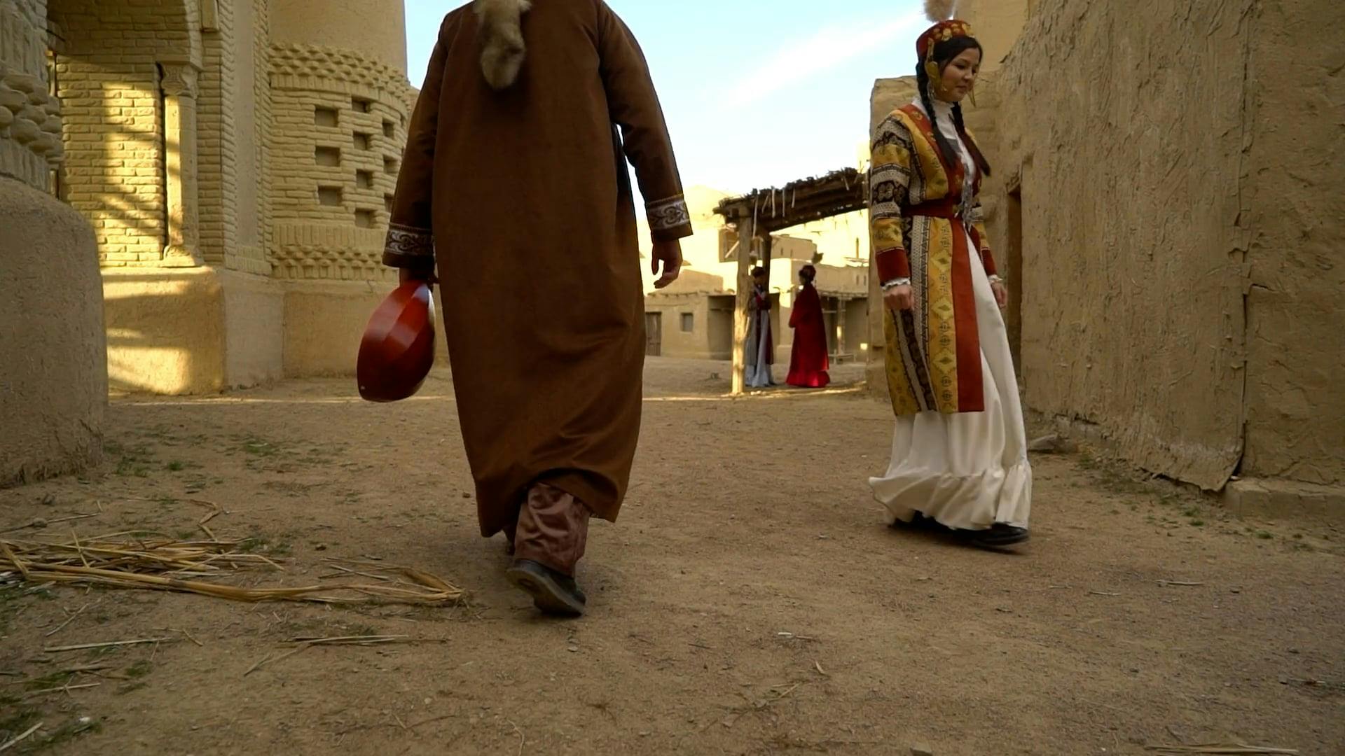 Nomads Walking on Sand Free Stock Video Footage, Royalty-Free 4K & HD ...