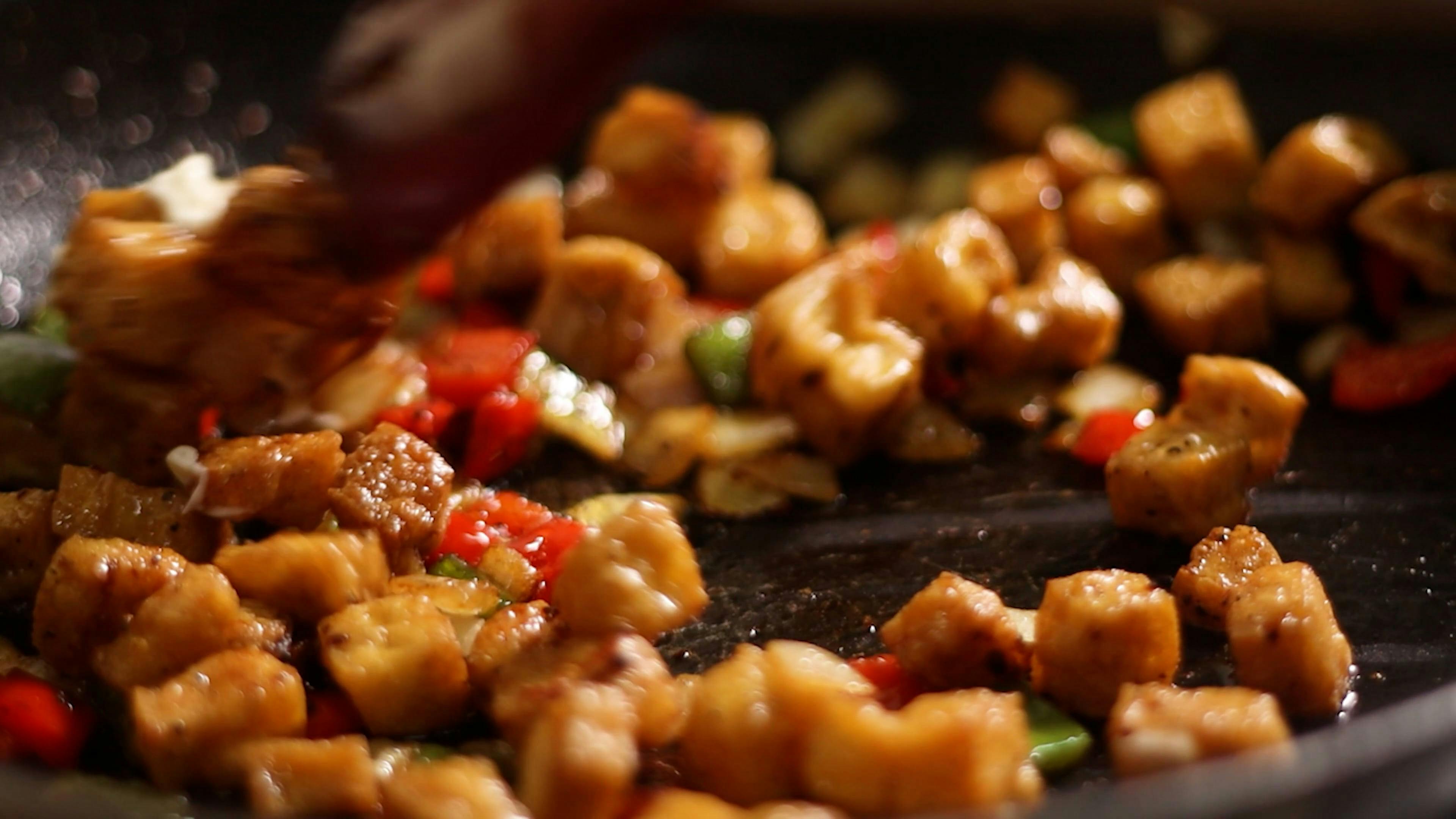 Close up on Cooking Asian Food Free Stock Video Footage, Royalty-Free ...