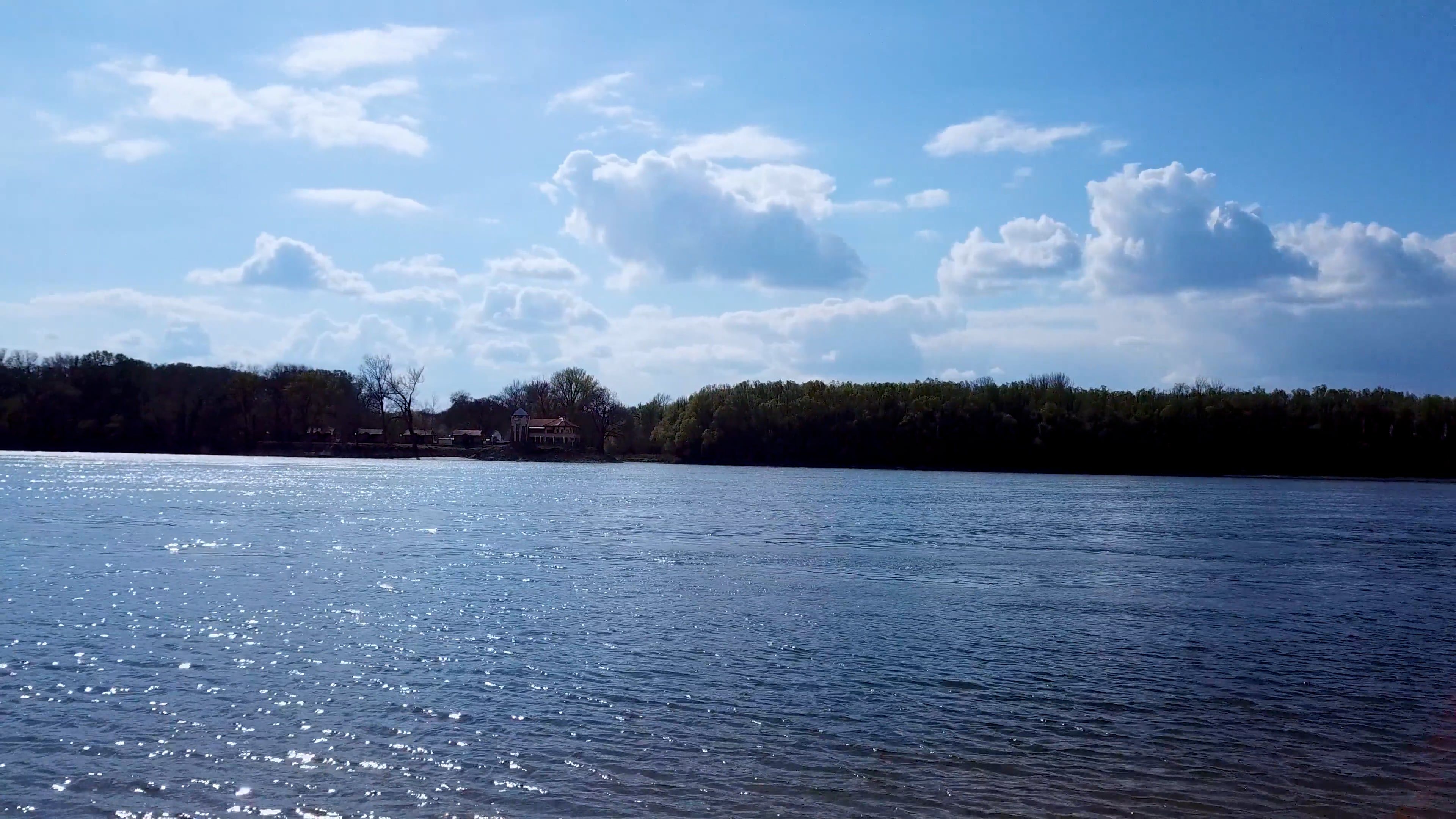 Sand on Riverbank · Free Stock Video