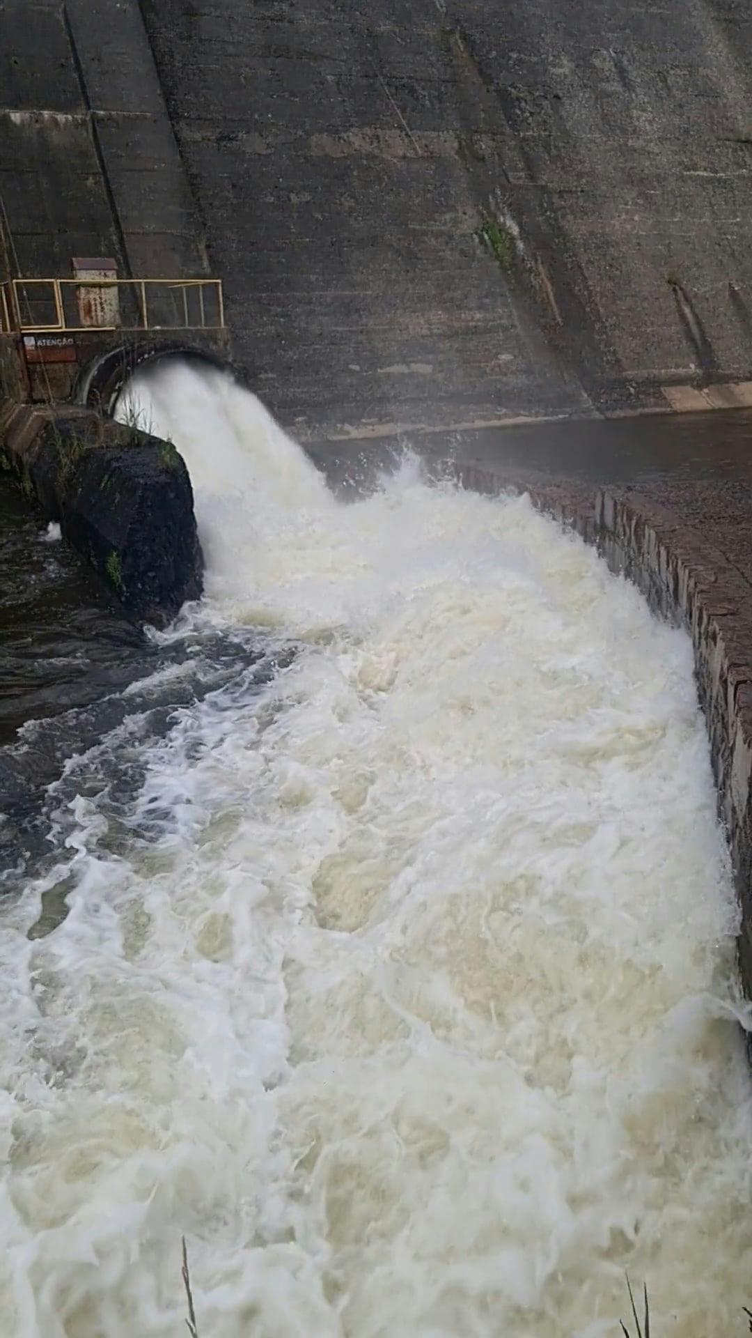 Water Flowing Through a Discharge Pipe Free Stock Video Footage ...