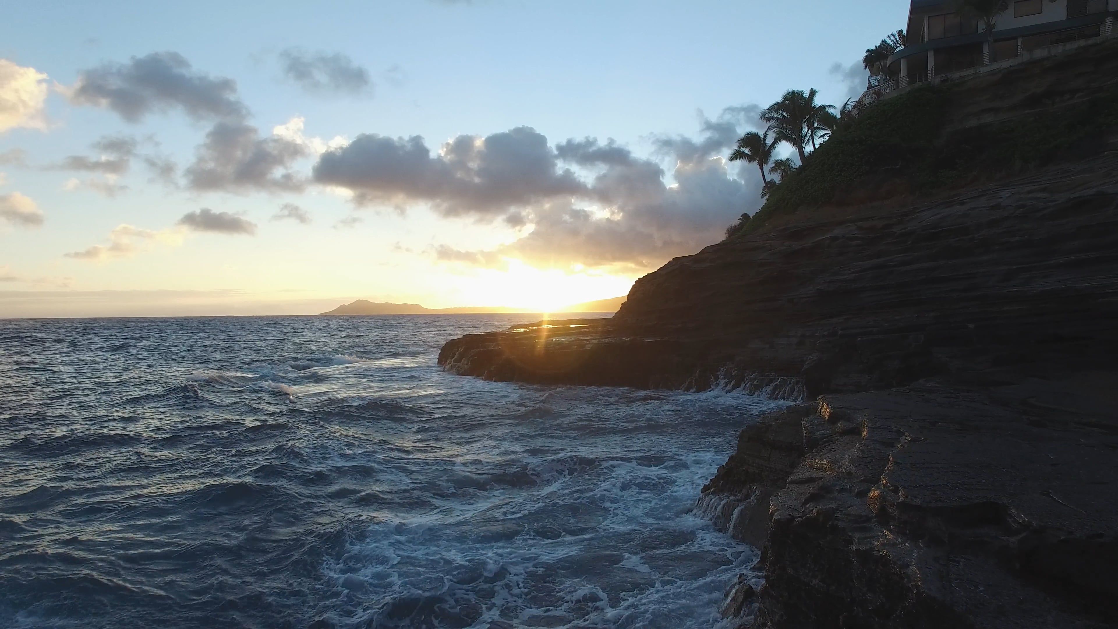 Drone Footage Of Sea Free Stock Video Footage Royalty Free 4k Hd